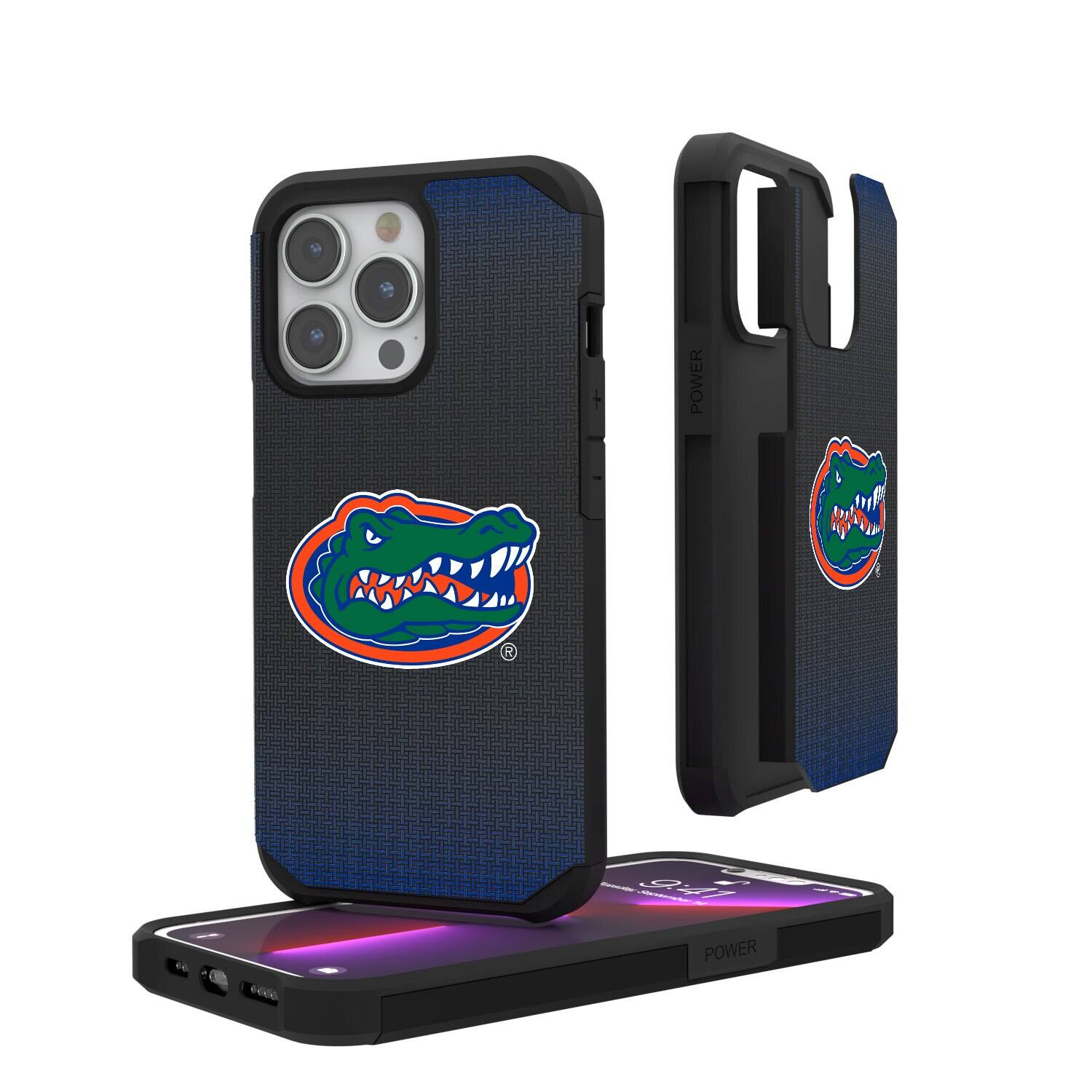 Keyscaper NCAA Florida Gators Linen Logo iPhone Rugged Case 16 Pro Max ...