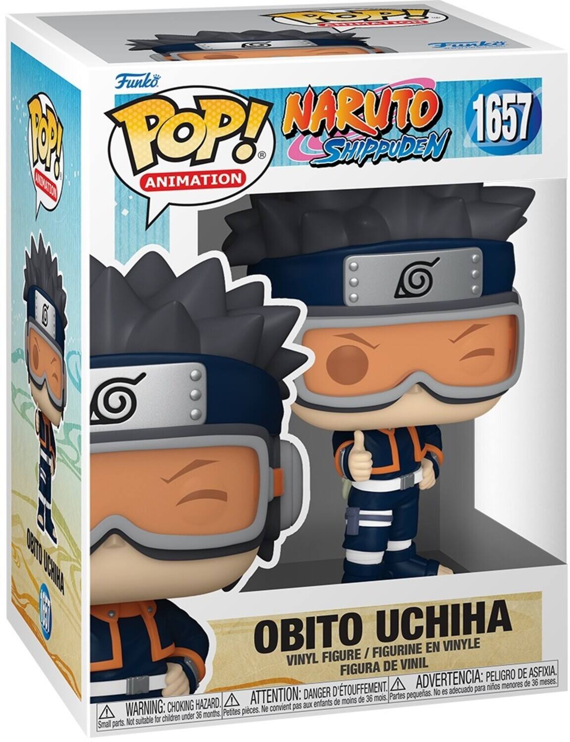 Funko POP! Anime: Naruto Obito Uchiha (Kid) COLLECTABLES Multicolor ...