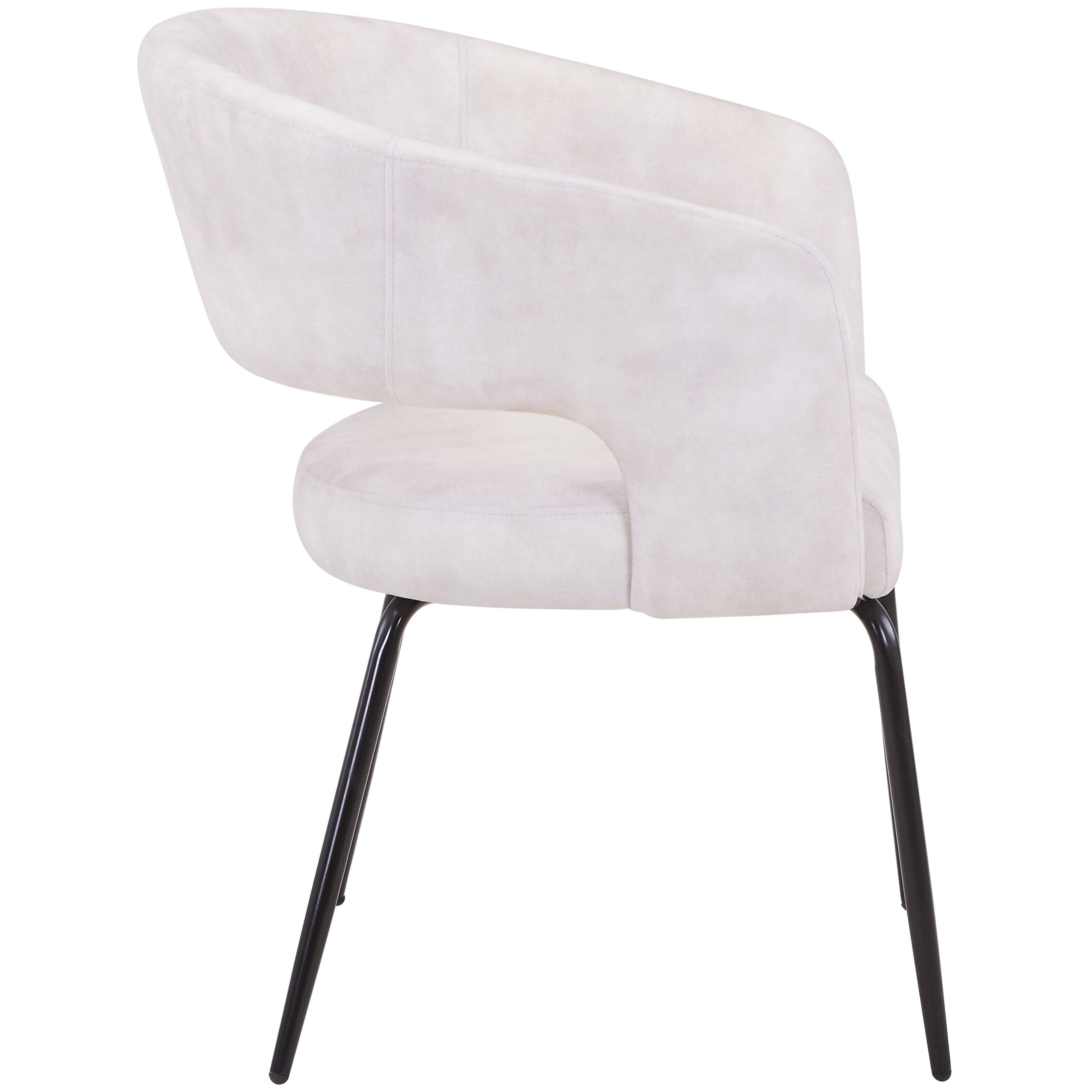 Alt View 4. LeisureMod - Gavin 2-PCS Contemporary Dining Chair - Curved ...