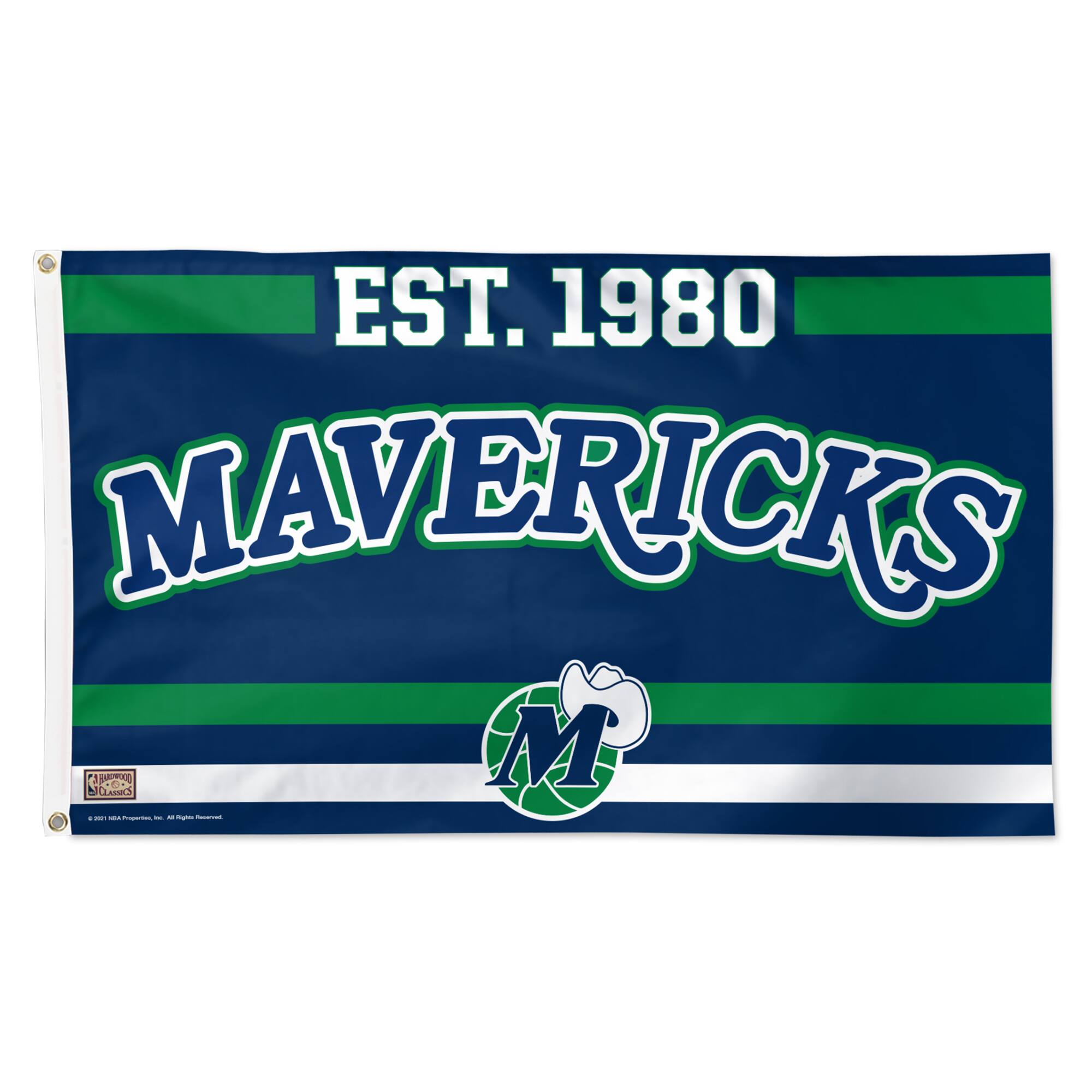WinCraft Dallas Mavericks 3' x 5' Single Sided Franchise Establishment ...