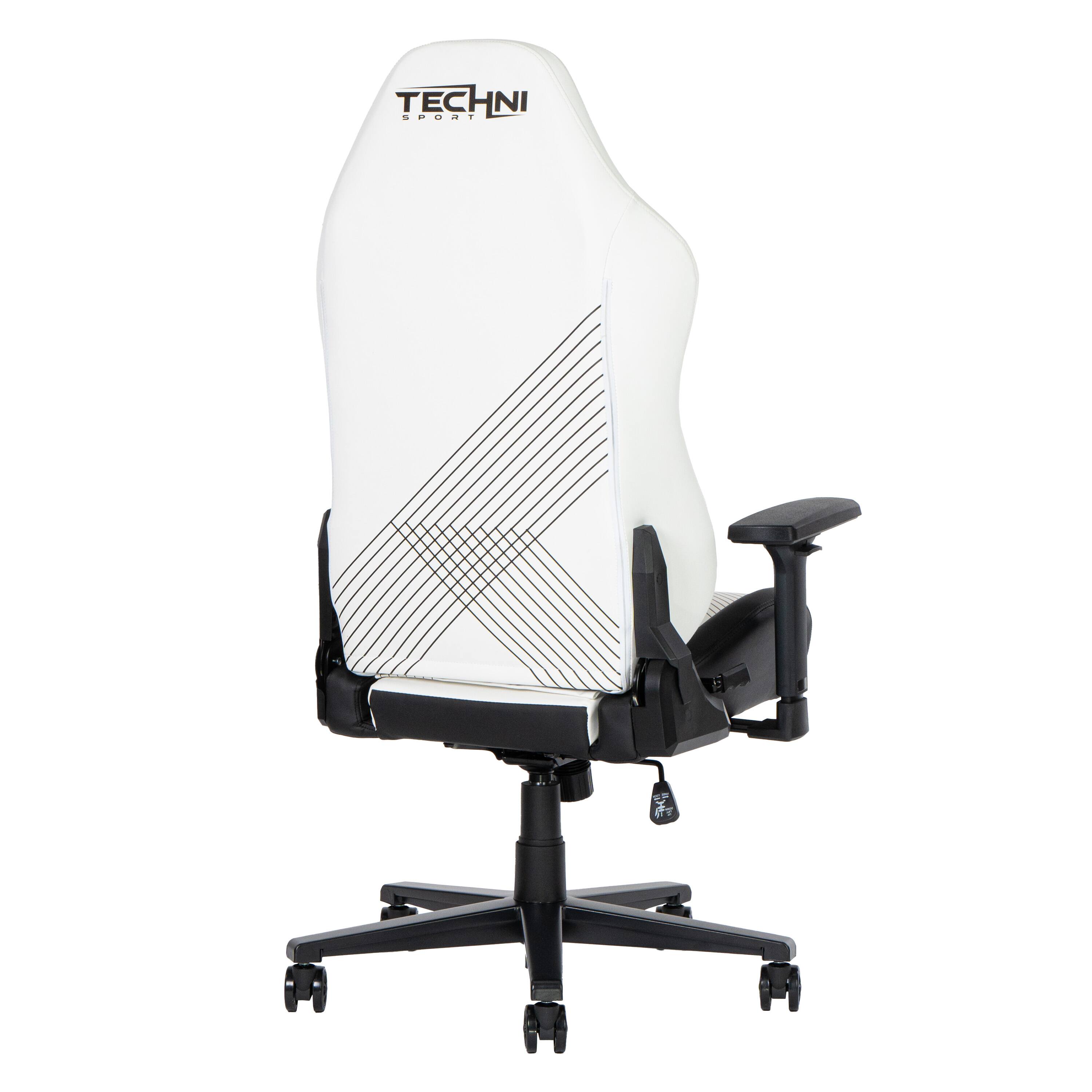 Techni Sport White Comfort Edge Gaming Chair White/Black RTA-TS68C-WHT - Best Buy