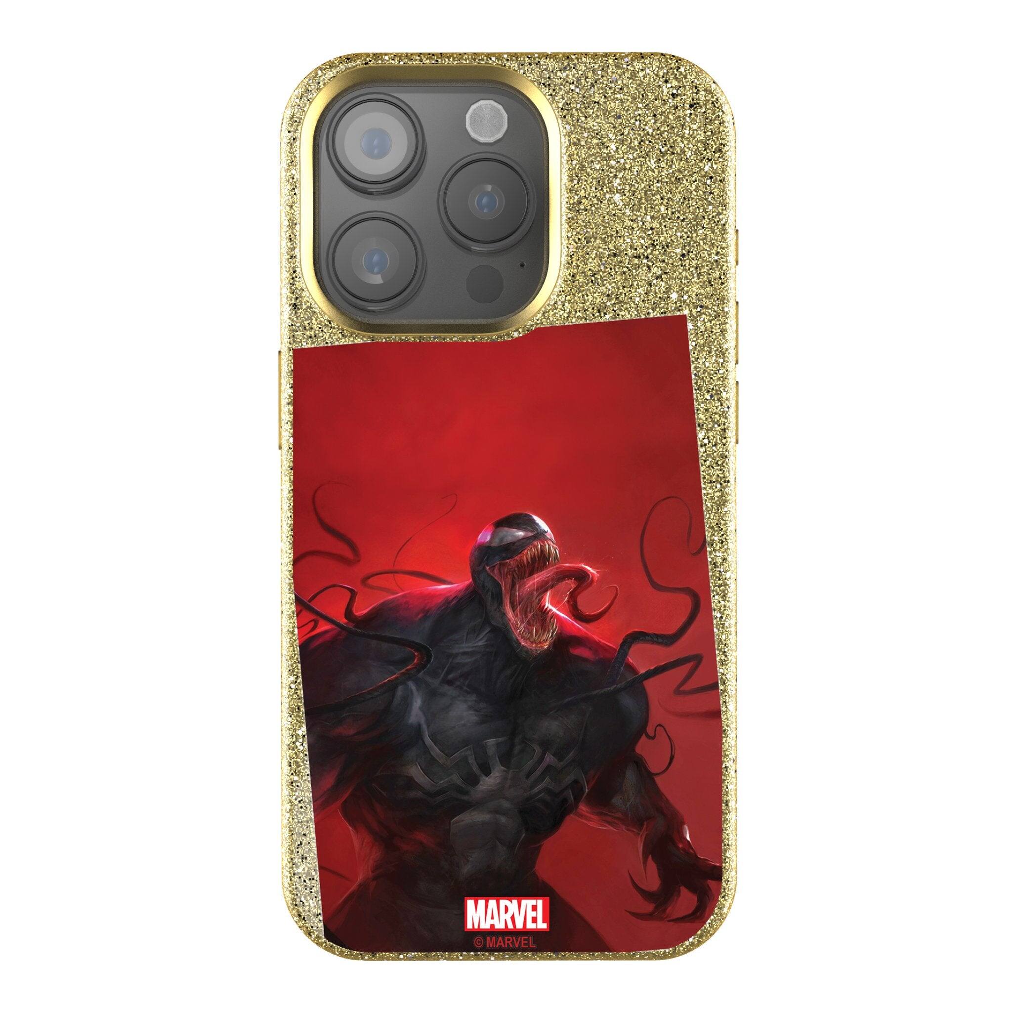 Keyscaper Marvel Cover Art Gold Bling Phone Case Apple iPhone 16 Plus ...