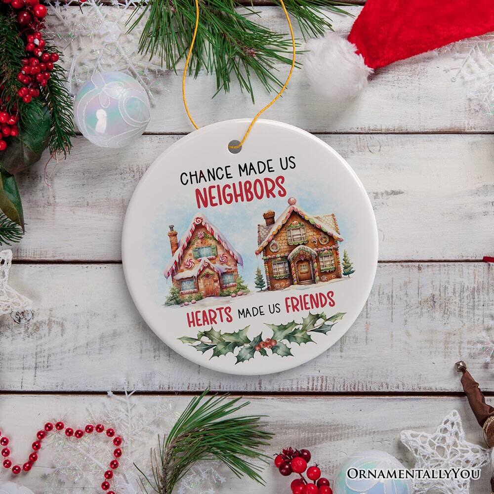 OrnamentallyYou Neighbors Becomes Friends Quote Ornament Sentimental ...
