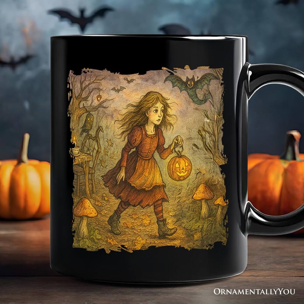 OrnamentallyYou Vintage Alice’s Adventure in Wonderland Mug, Spooky ...