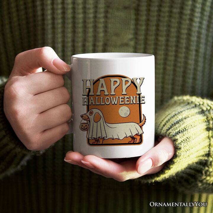 OrnamentallyYou Happy Halloweenie, Halloween Mug, Retro Halloween ...