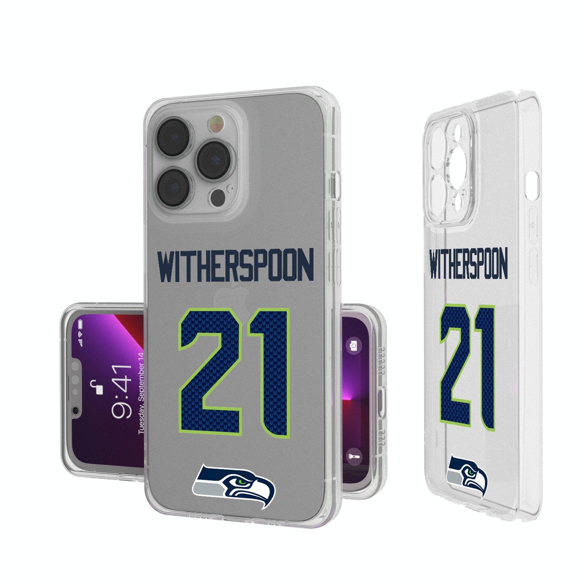 Keyscaper NFL Devon Witherspoon Seattle Seahawks iPhone Clear Case 14 ...