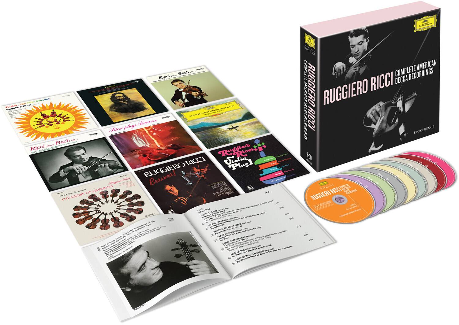 Ruggiero Ricci Complete American Decca Recordings COMPACT DISCS [CD ...