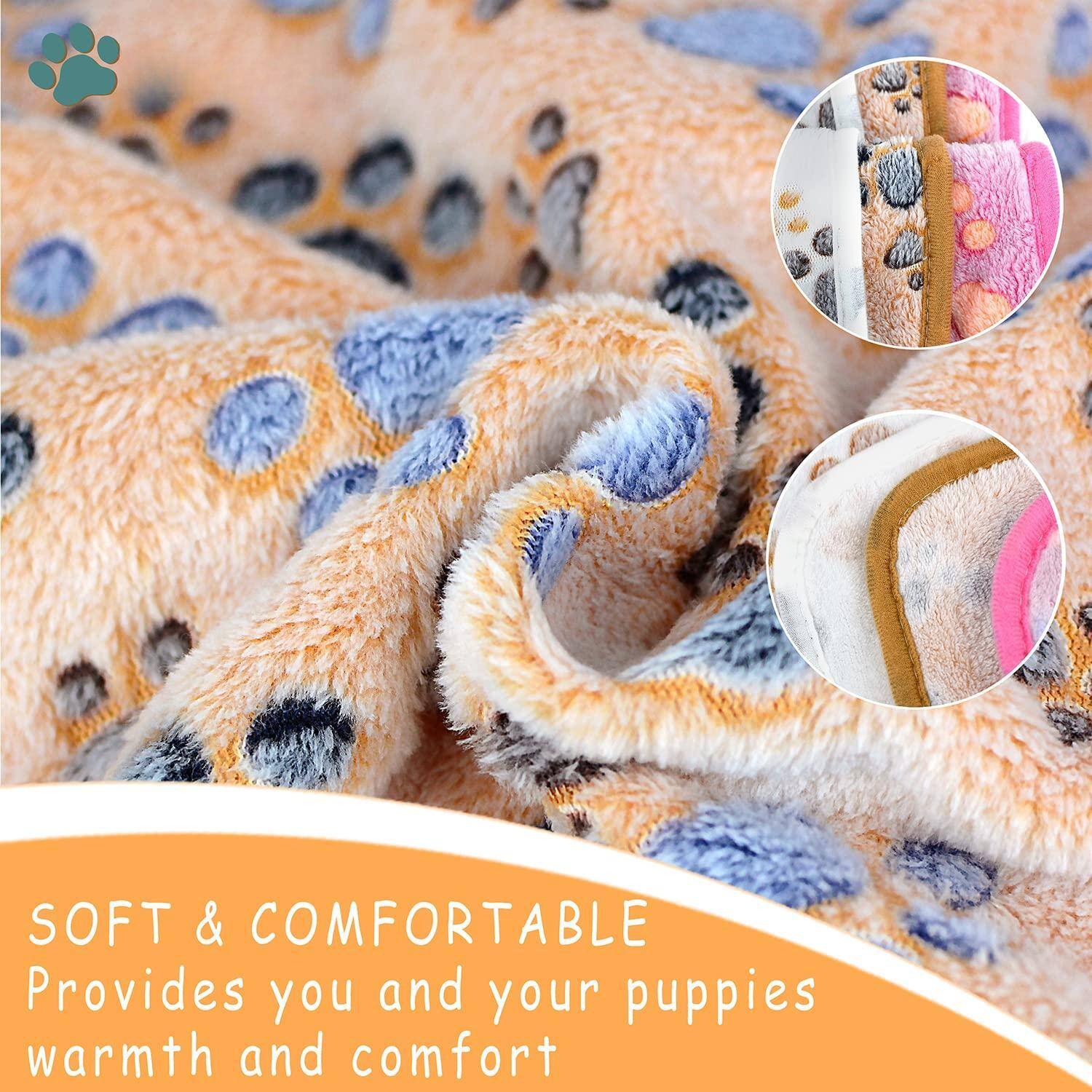 Pacoar Cade Dog Blankets For Medium Large Dogs 3 Pack Blanket Washable ...