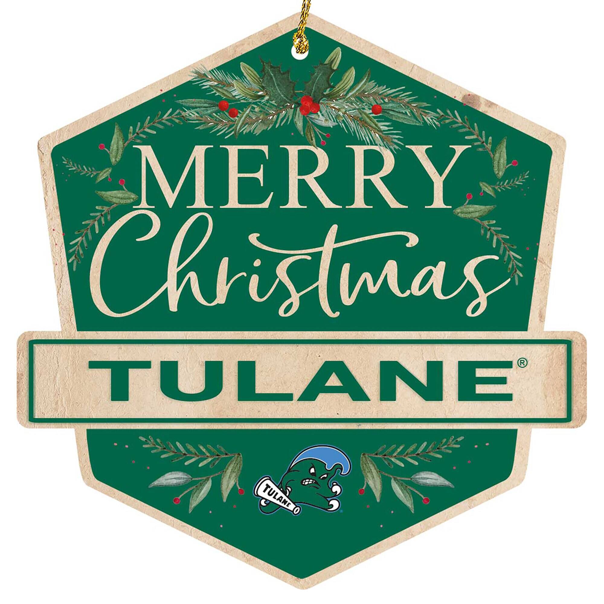 Jardine Tulane Green Wave Ornament Bundle White 200757738 - Best Buy