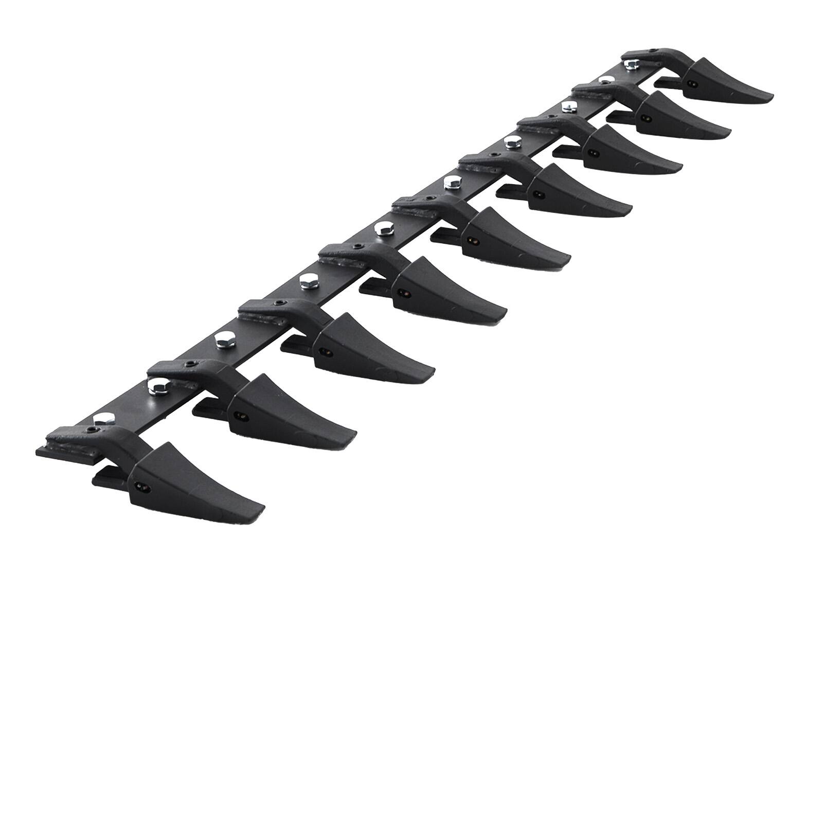 VEVOR Bucket Tooth Bar,72'', Heavy Duty Tractor Bucket 9 Teeth Bar for ...