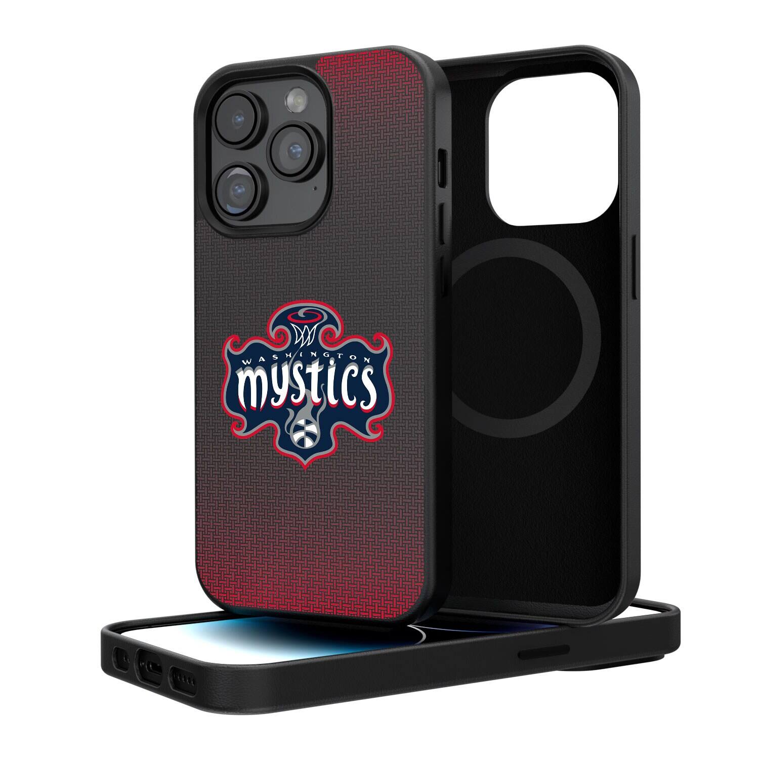 Keyscaper WNBA Washington Mystics Linen Logo iPhone Magnetic Bump Case ...
