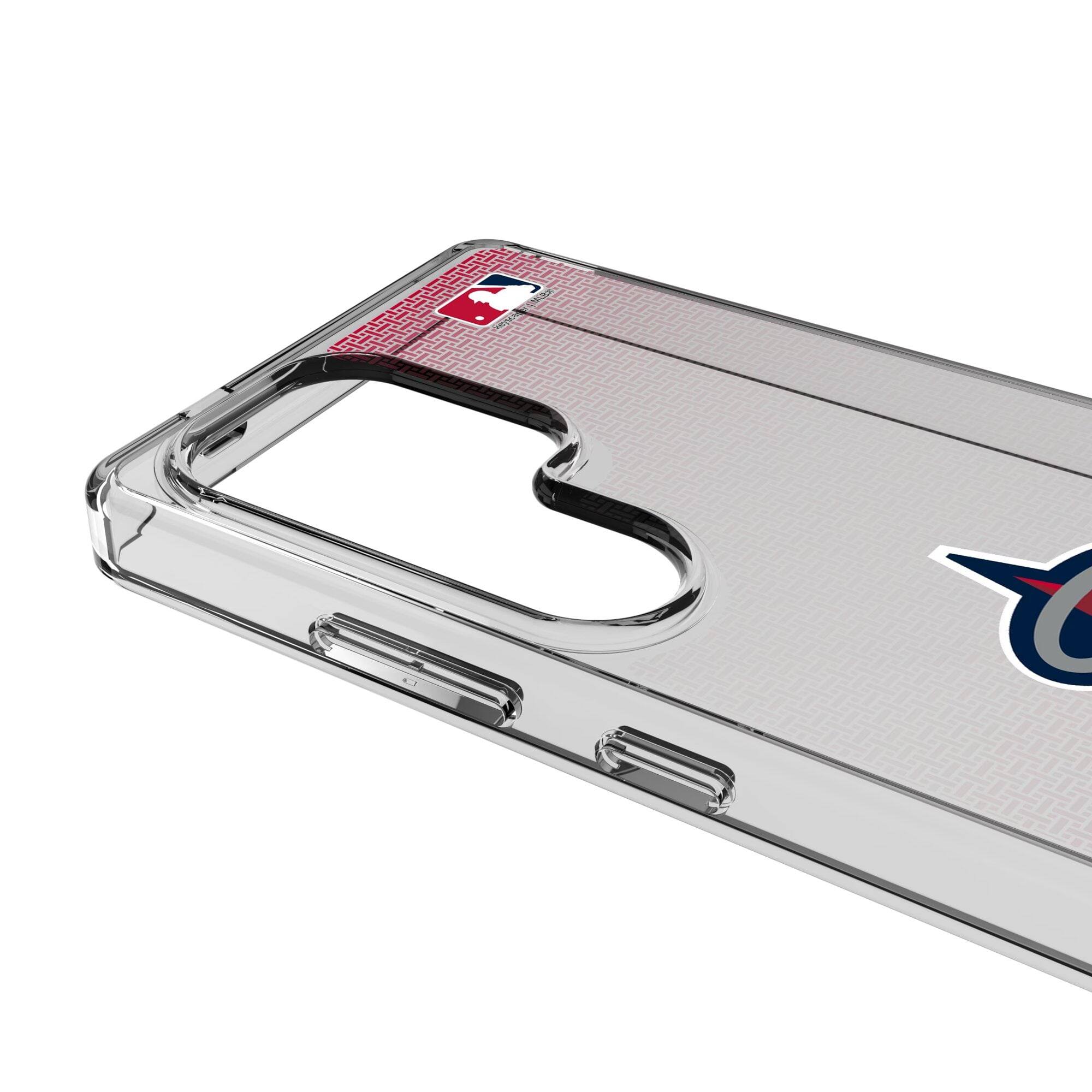 Keyscaper MLB Los Angeles Angels Linen Logo Galaxy Clear Case S23 ...