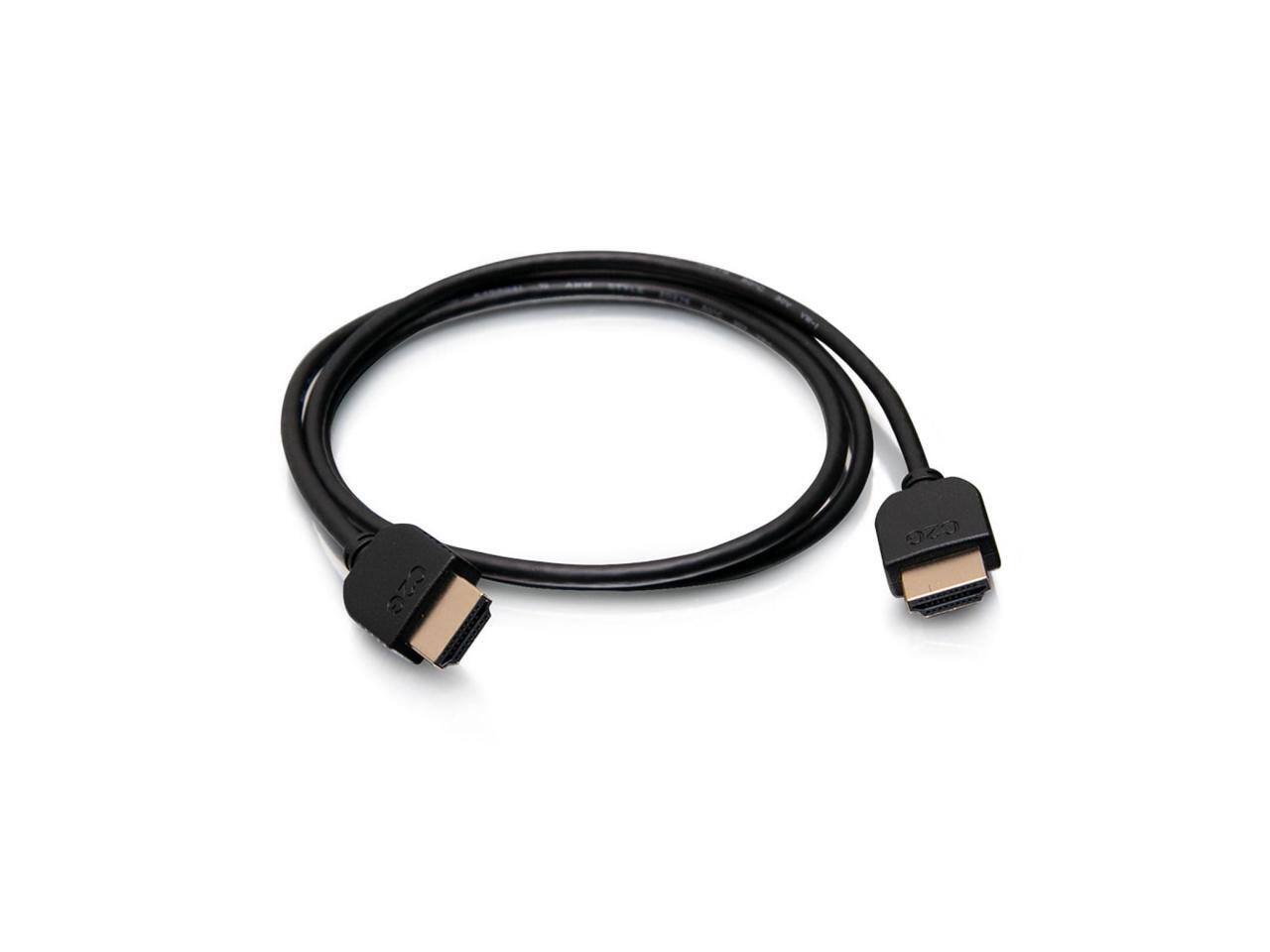 Cables to Go C2G 6ft Ultra Flex High Speed HDMI Cable w/ Low Profile ...
