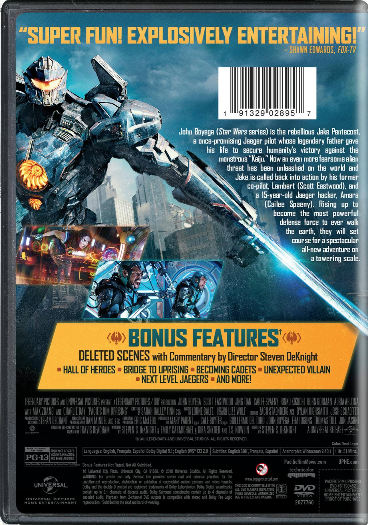Pacific Rim Uprising [DVD] [Standard] - Best Buy