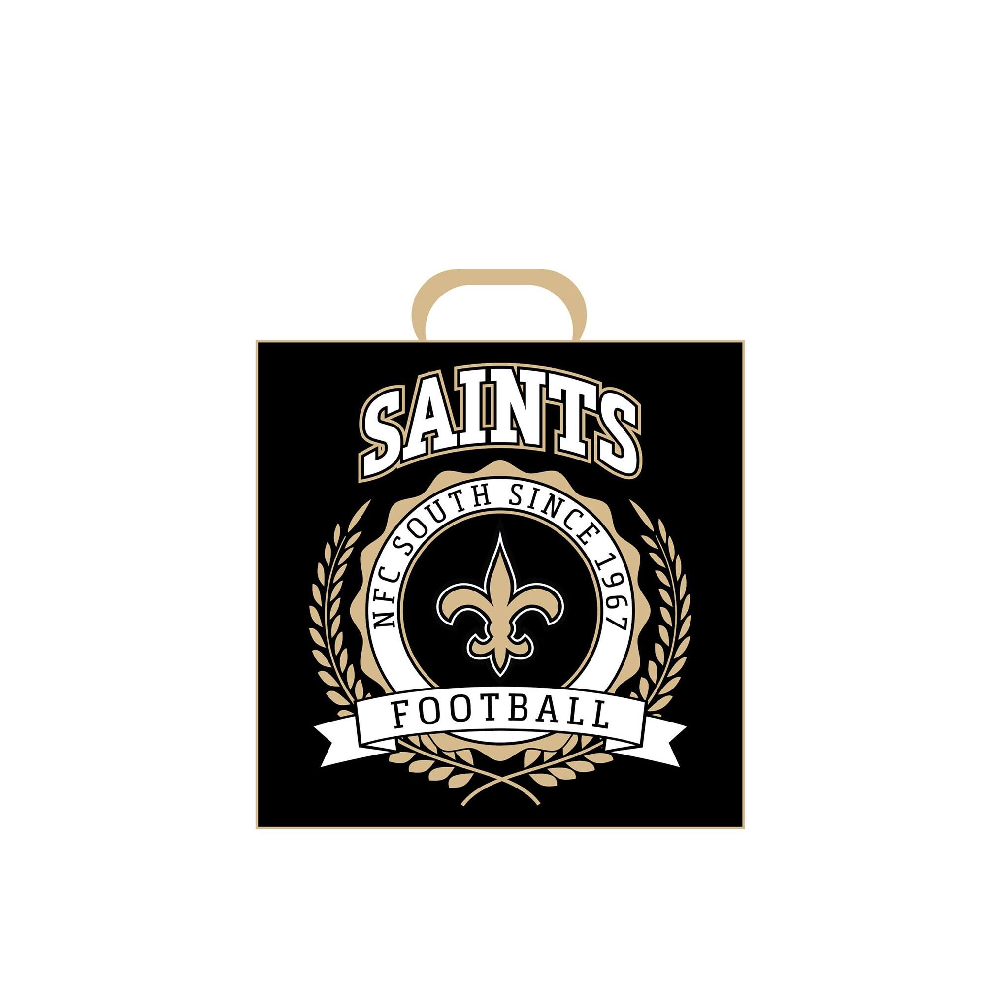 Pegasus New Orleans Saints 14" Crest Logo Stadium Cushion Multicolor ...