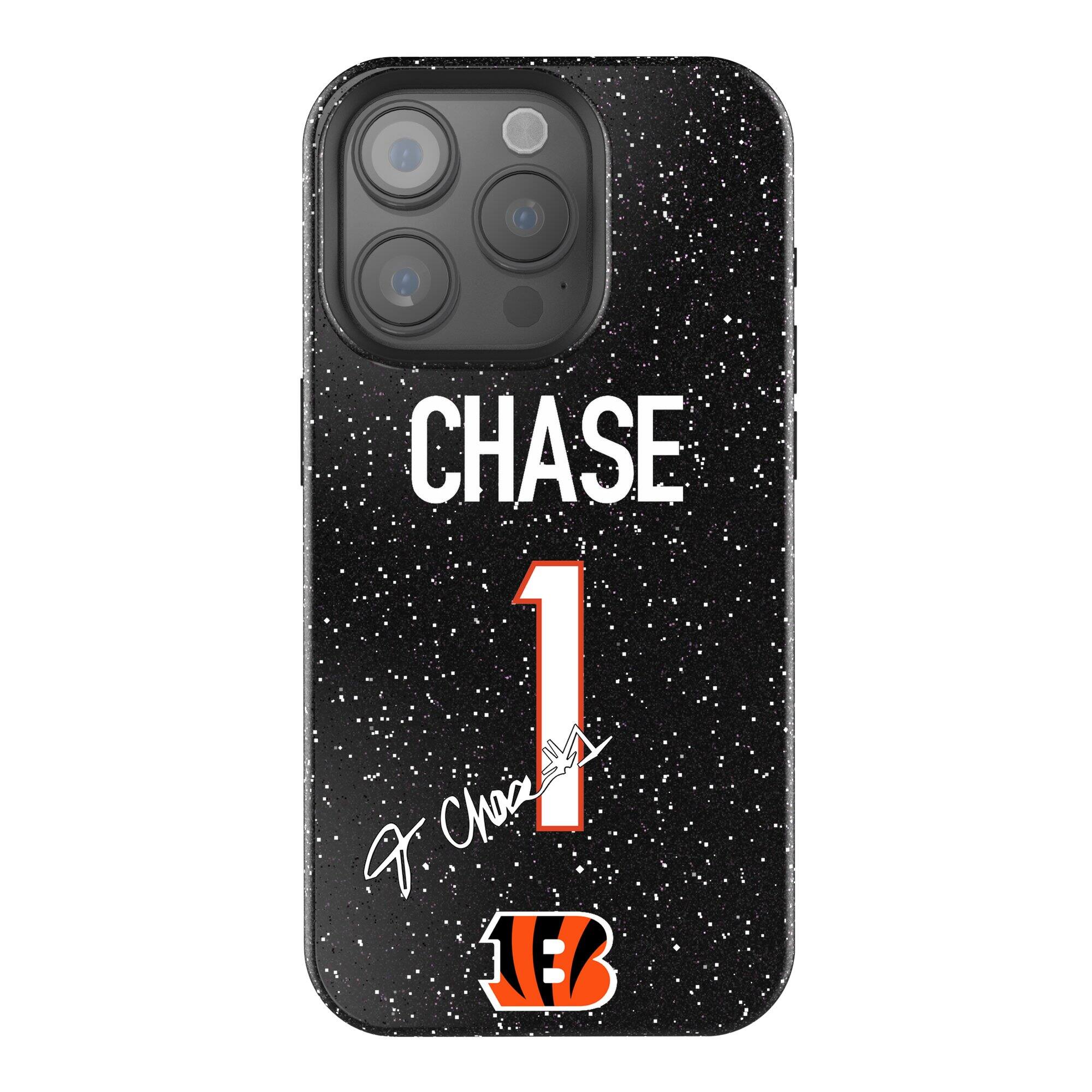 Keyscaper NFL Ja'Marr Chase Cincinnati Bengals Bling iPhone Case 16 ...