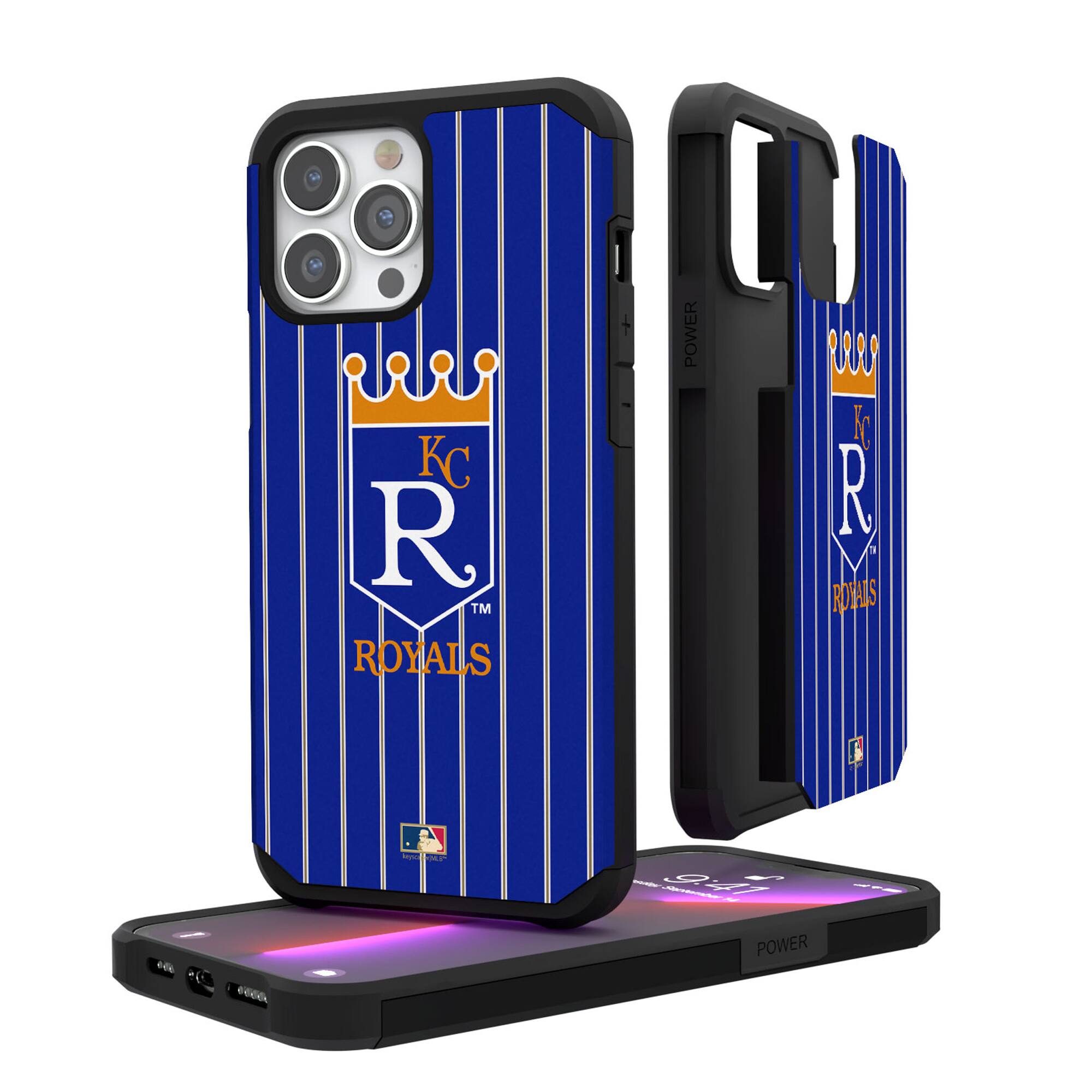 Keyscaper MLB Kansas City Royals iPhone Pinstripe Cooperstown Design ...