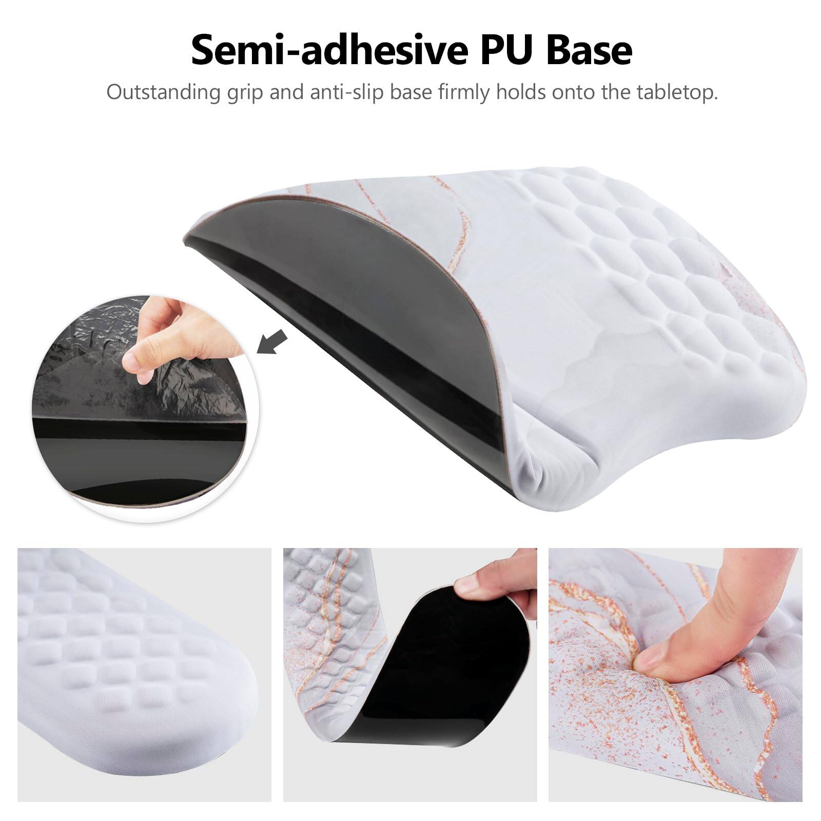 Earthley Blooms Mouse Pad Wrist Support 2 In1 Rest Non slip Rest For ...