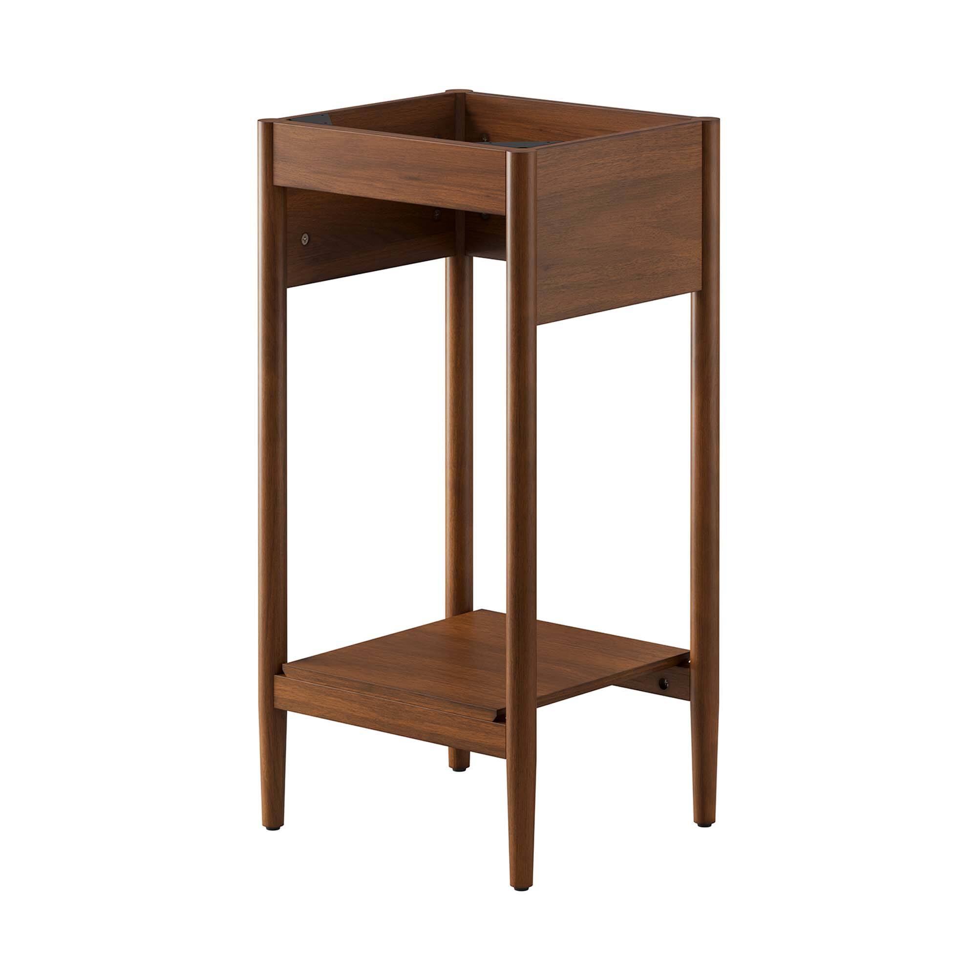 Zaire Bathroom Cabinet Basin Not Included by Modway Walnut EEI-6351-WAL ...