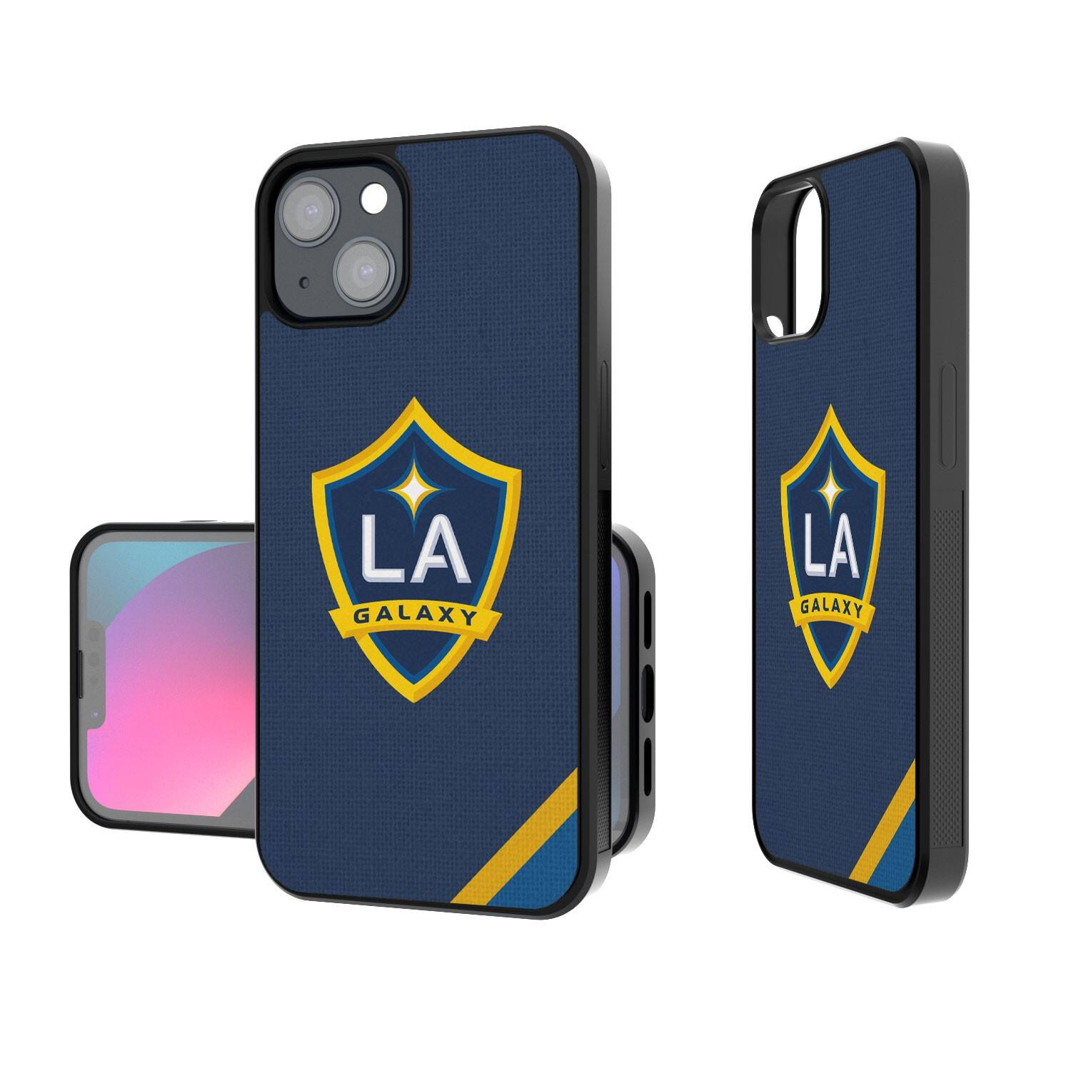 Keyscaper MLS LA Galaxy iPhone Diagonal Stripe Design Bump Case 14 ...