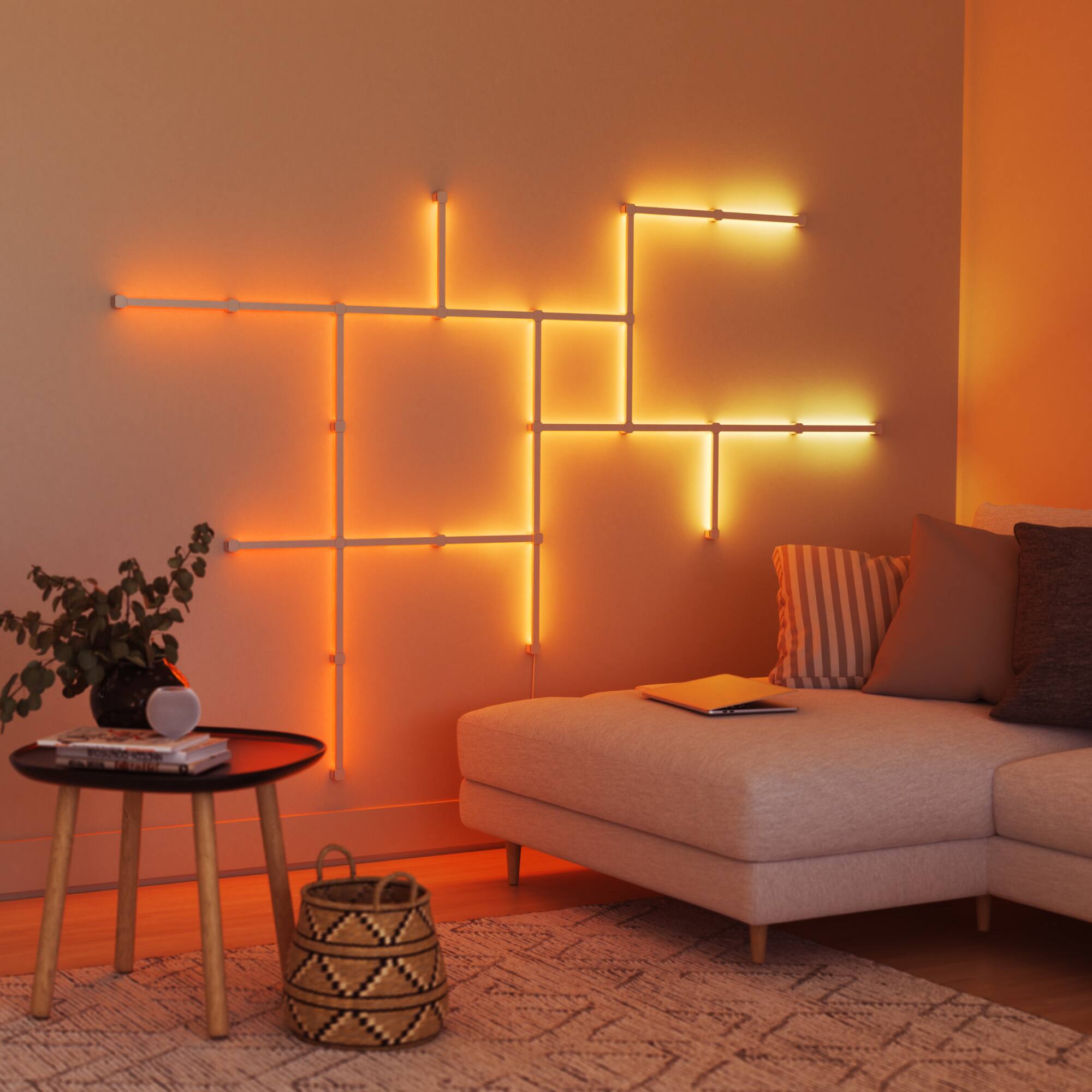 Best Buy: Nanoleaf Lines 90 Degrees Expansion Pack (3 Light Lines ...