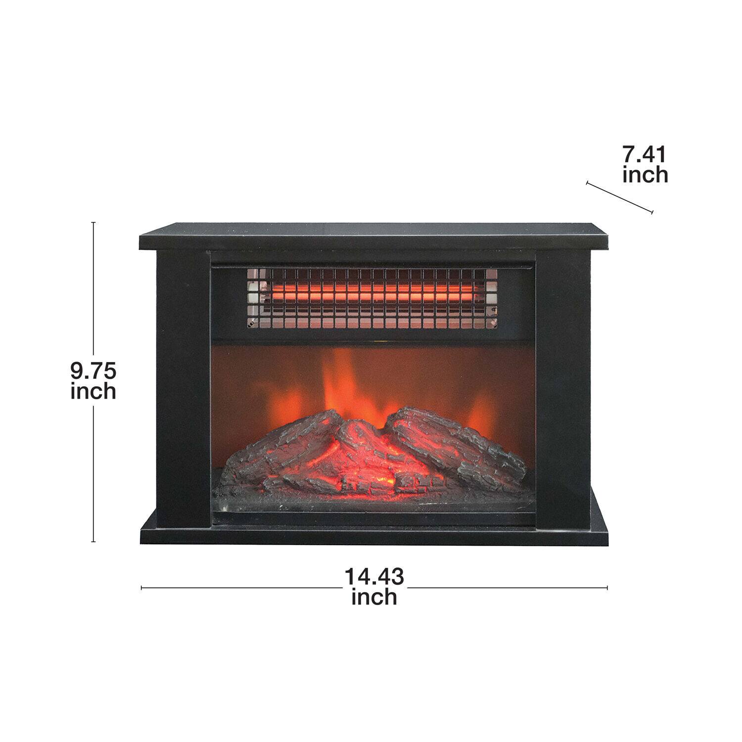 Customer Reviews: Lifesmart 1000W Tabletop Infrared Fireplace Space ...