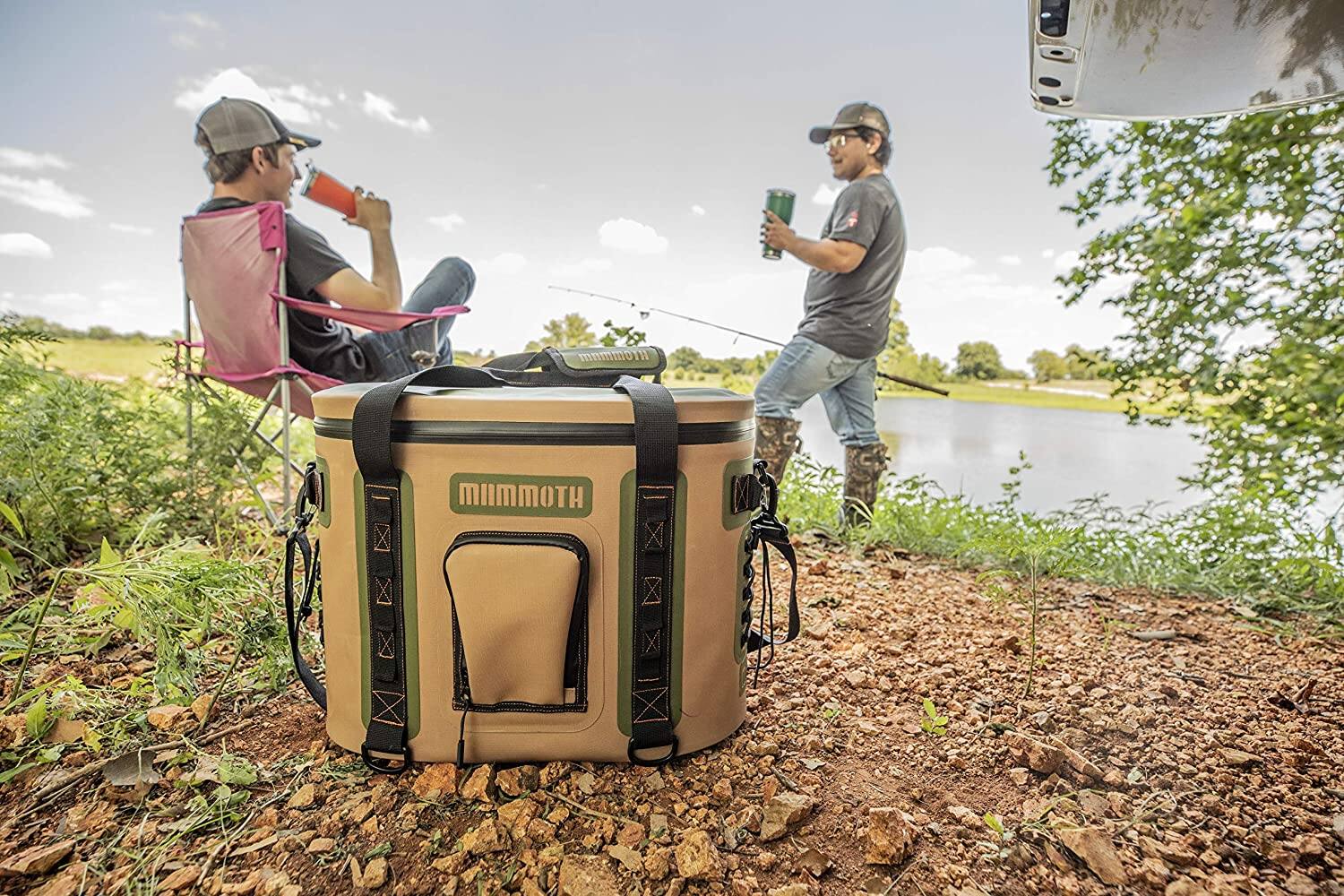 Mammoth Highlander 30 Flip Lid Soft Cooler Tan MH30-ST - Best Buy