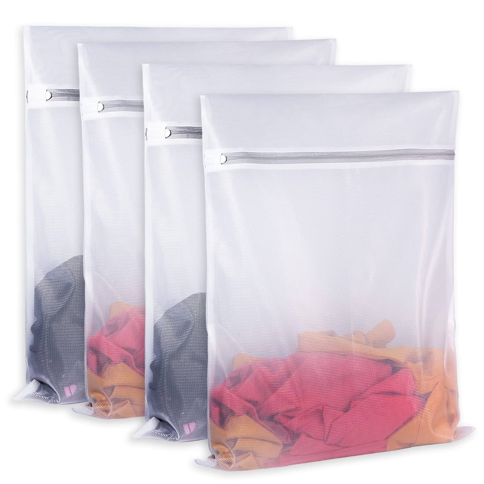 DORLUKFU Mesh Laundry Bags,Laundry Bags Mesh Wash Bag for Washing ...