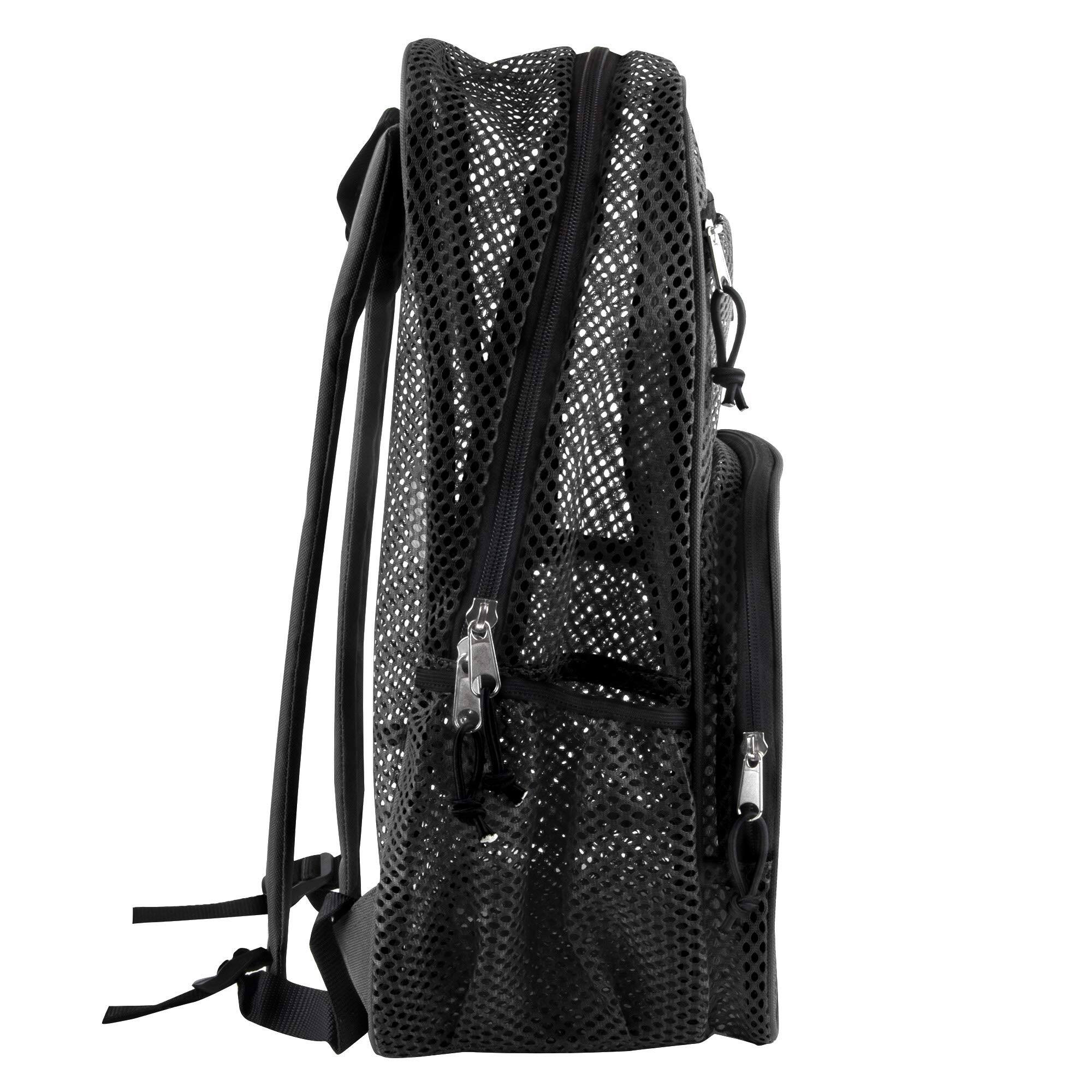 Cozy Serene Reflective Mesh School Backpack For Teens | Wire Frame ...