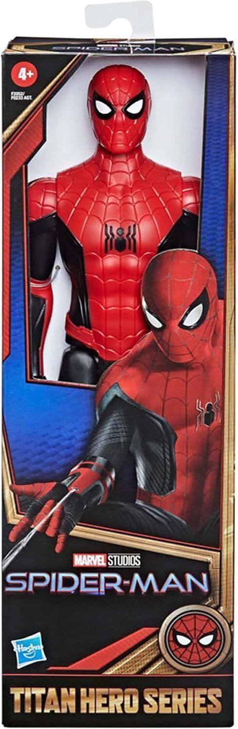 Hasbro Spider Man Marvel Titan Hero Series 12 Inch New Red and Black ...