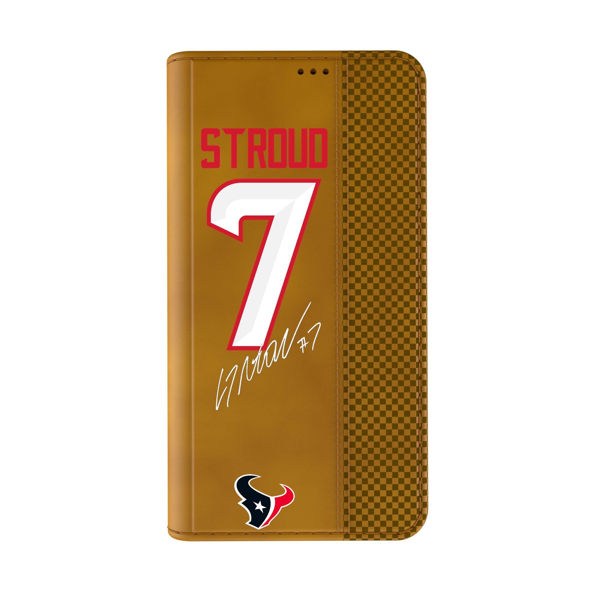 Keyscaper NFL Houston Texans C.J. Stroud Folio iPhone Case 16 Plus ...