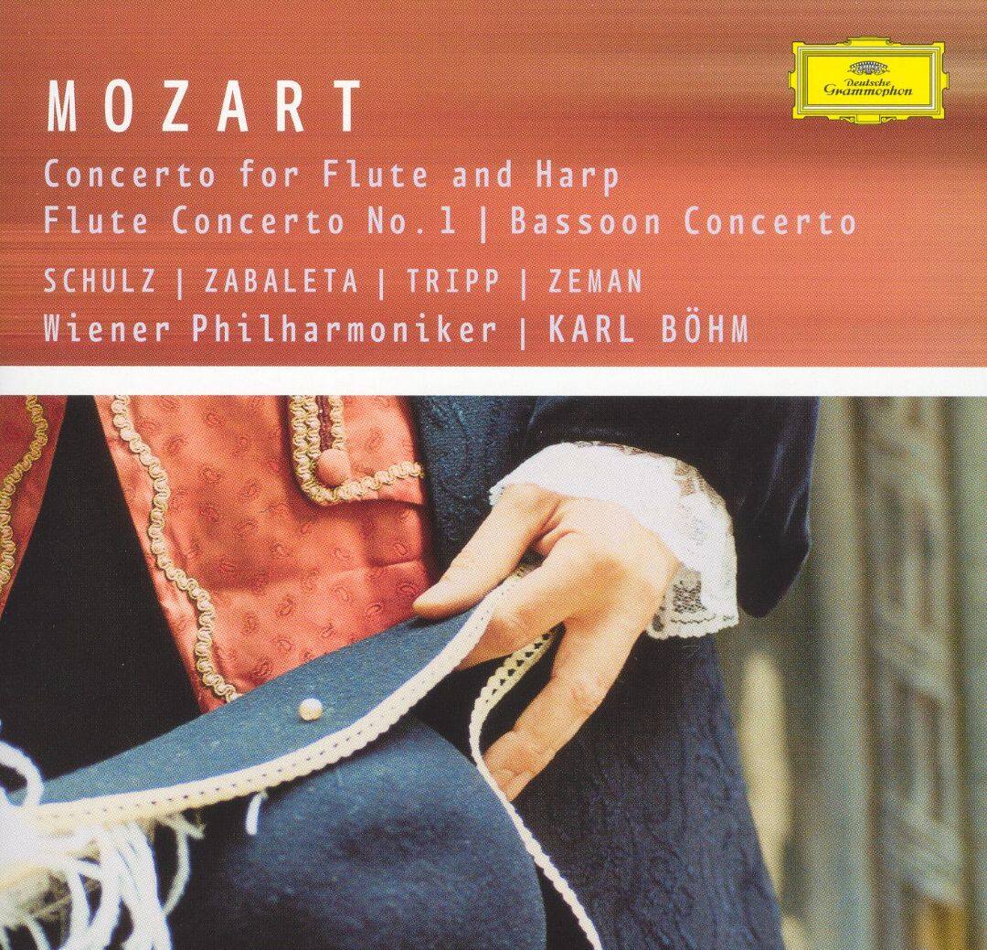 Best Buy: Mozart: Concerto for Flute & Harp; Flute Concerto No. 1 ...