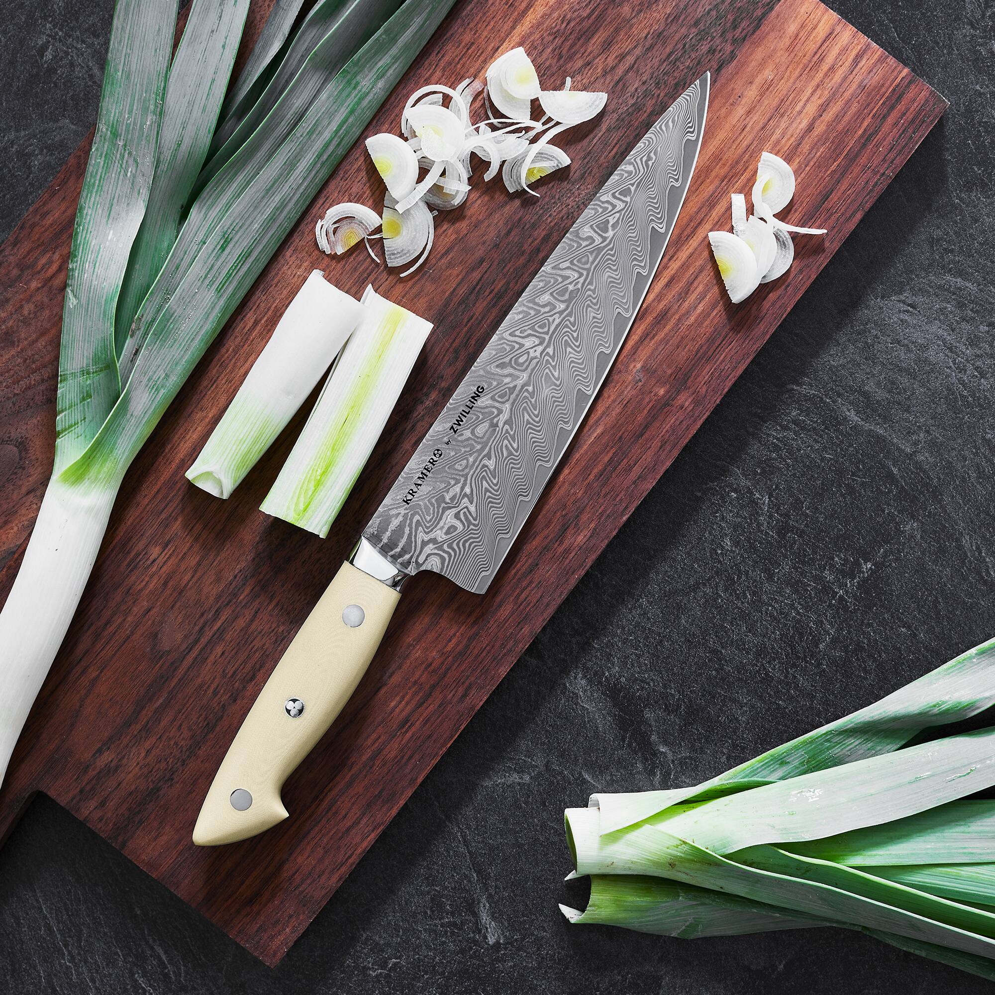 KRAMER by ZWILLING Cumulus Collection 8 inch Chef's Knife White 55201 ...