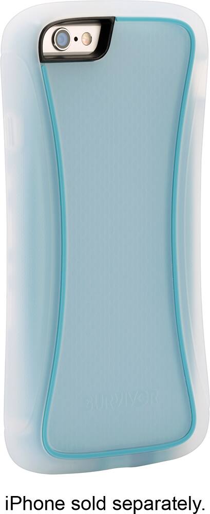 Best Buy: Griffin Survivor Slim Case for Apple® iPhone® 6 Blue/Clear ...
