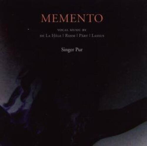Singer Pur Memento: Renaissance & Modern Sacred Works for COMPACT DISCS ...