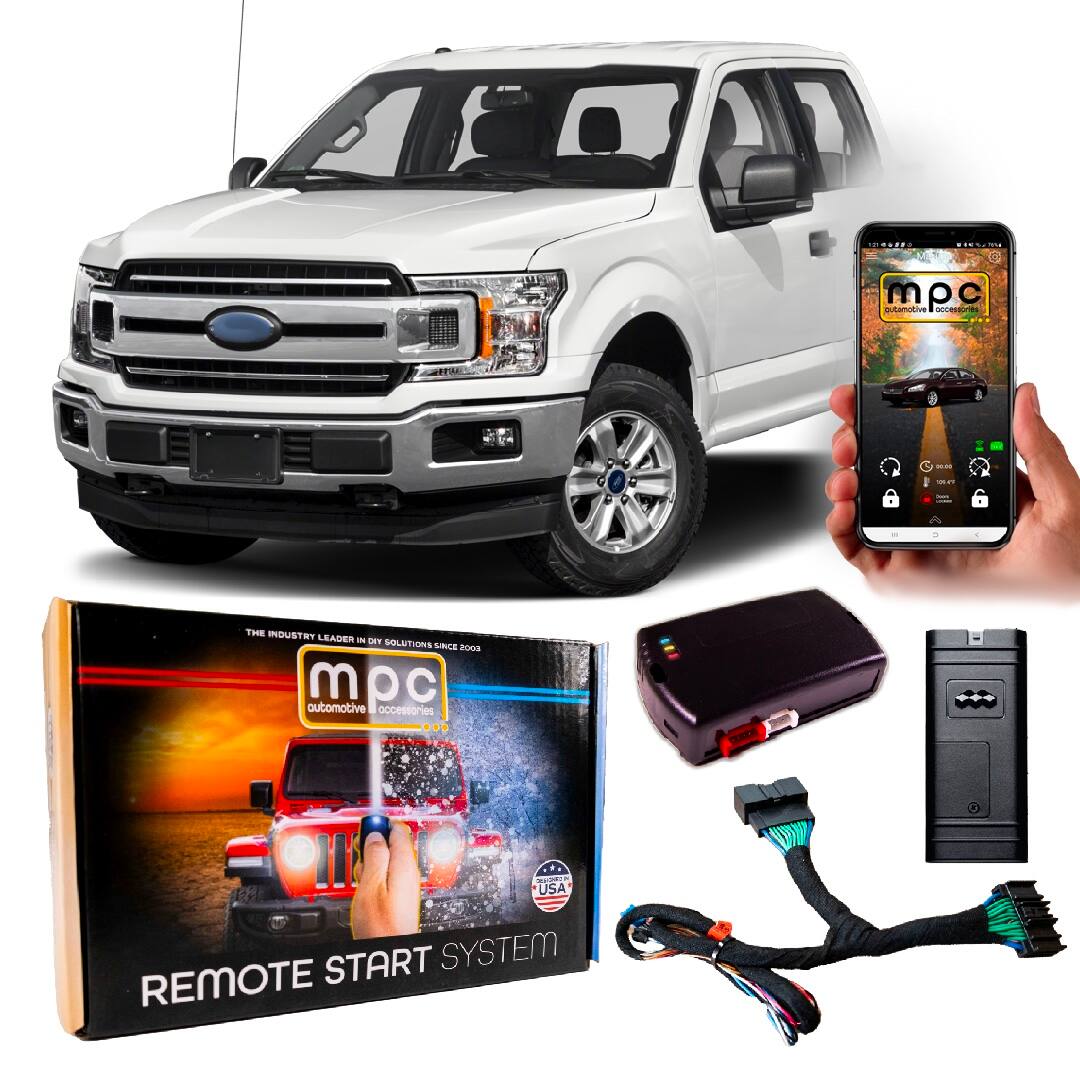 MPC Plug n Play Smartphone Activated Remote Starter For 2015 2020 Ford ...