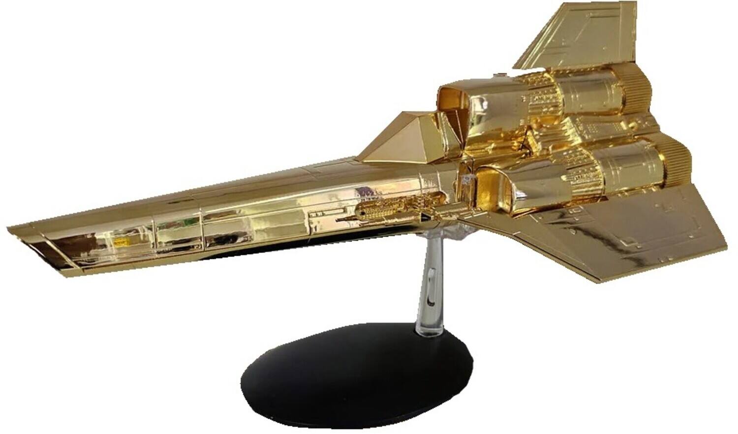 PopMarket Battlestar Galactica Viper Mark I (TOS) Gold Edition Die Cast ...