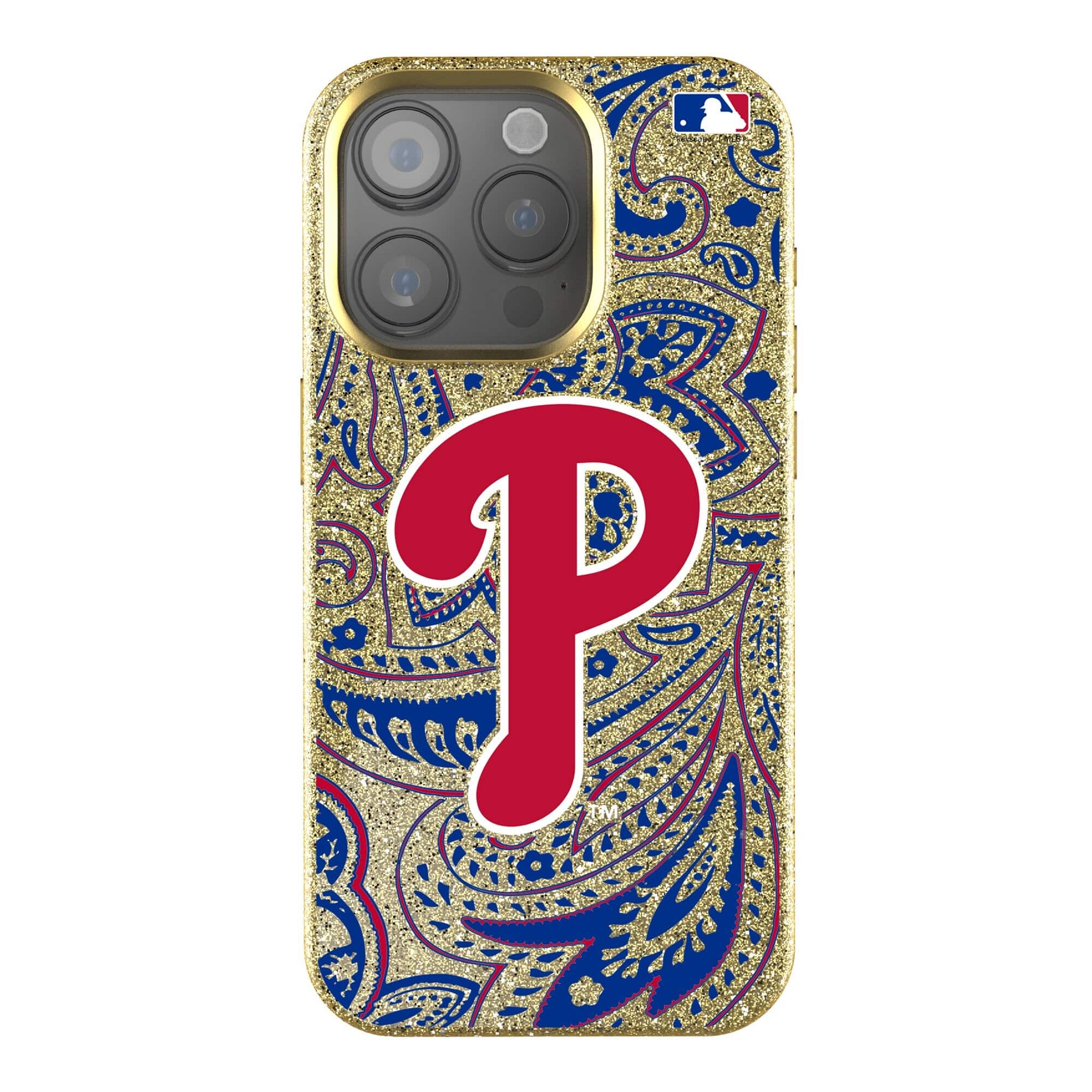 MLB Keyscaper - - Philadelphia Phillies - Paisley Bling iPhone - 15 Pro ...