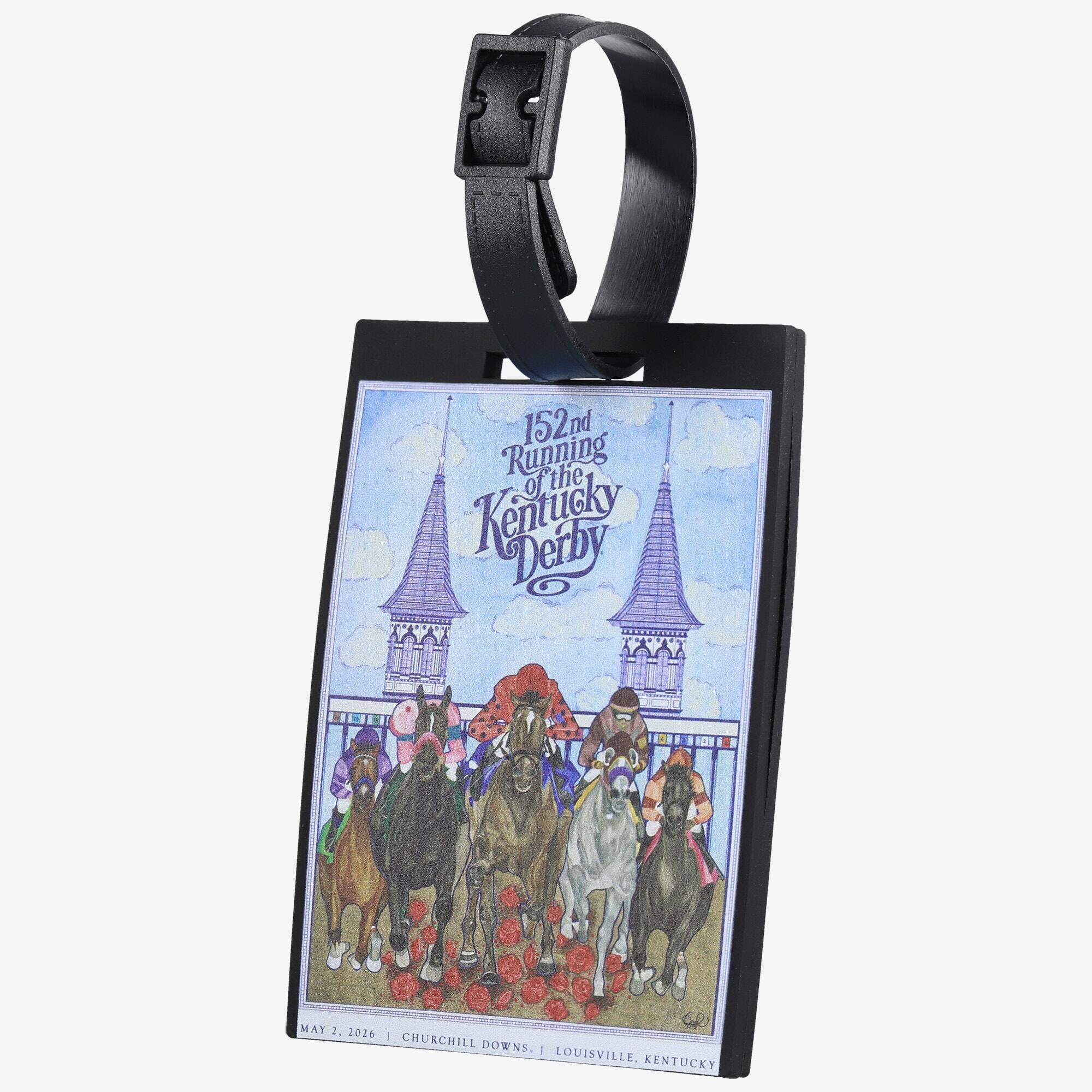 Dyehard Supply 152nd Kentucky Derby Luggage Tag Black 203809305 - Best Buy