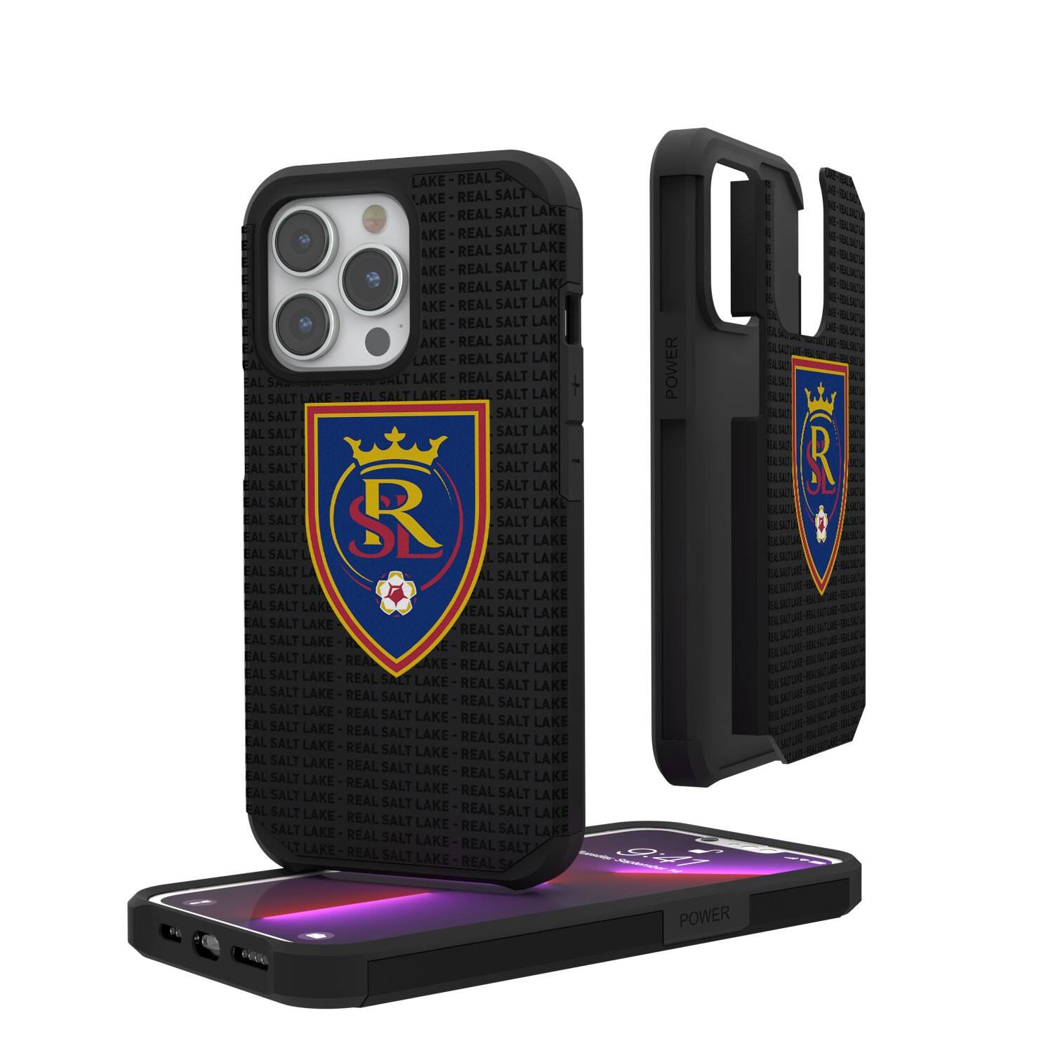 Keyscaper MLS Real Salt Lake iPhone Text Backdrop Rugged Case 13 Pro ...