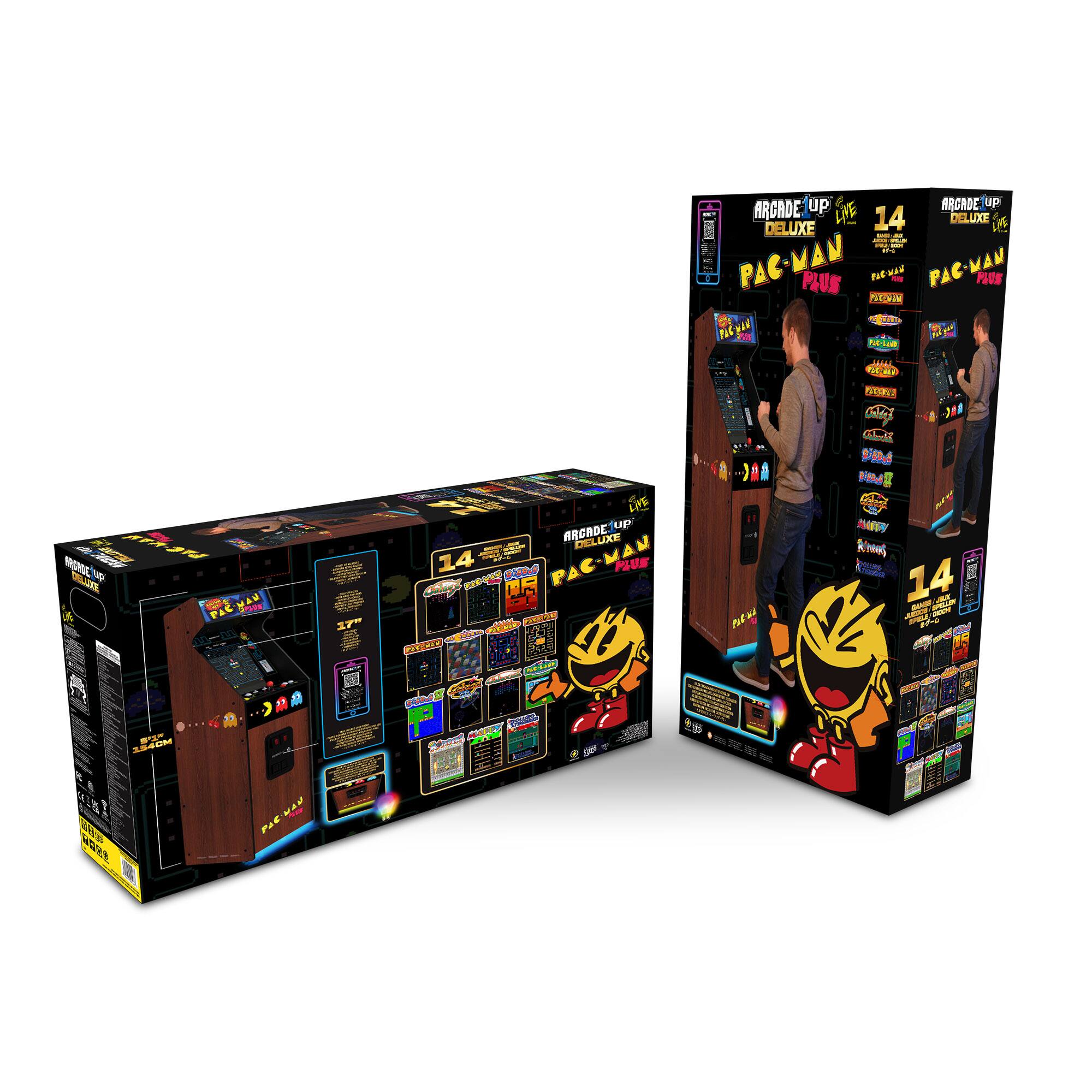 Limited Edition Arcade1Up Pacman Plus Deluxe Limited Edition Arcade ...