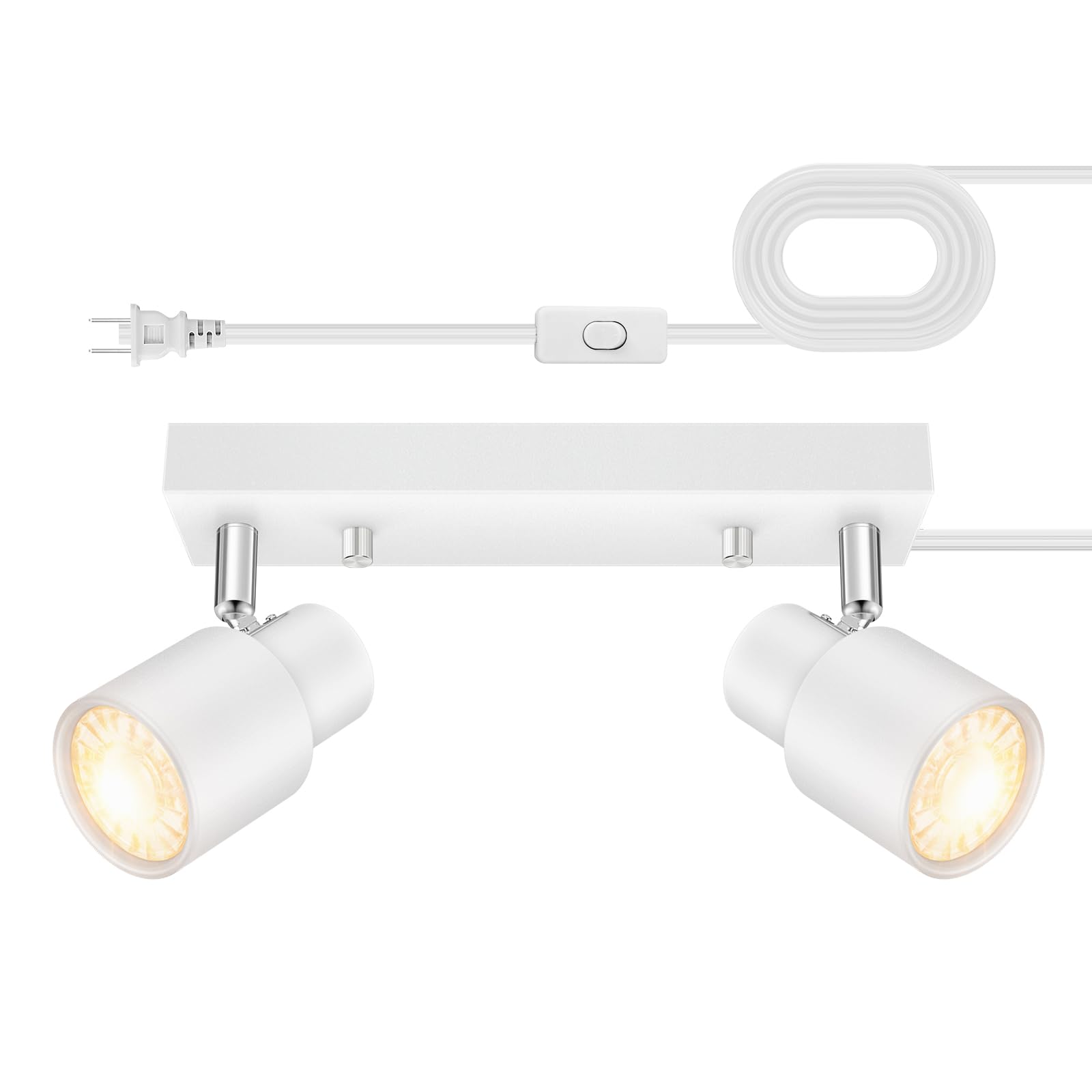 COTTAGE Plug in Track Lighting Led Light Fixtures Ceiling Kit 15 7 3 ...