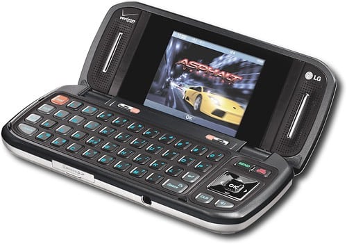 Best Buy: Verizon LG enV Cell Phone Silver 9900