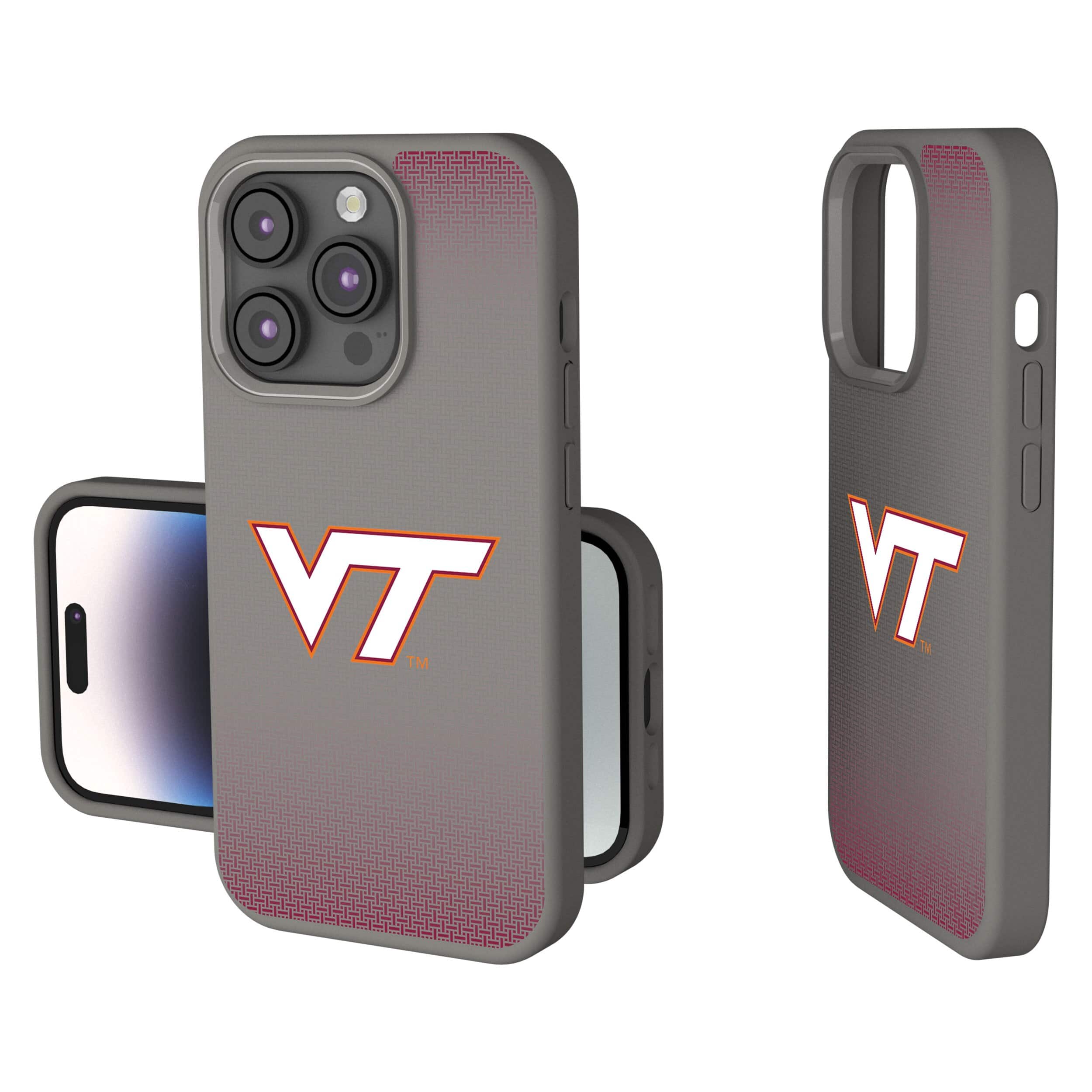 Virginia Keyscaper - NCAA - Tech Hokies Linen Logo iPhone Soft Touch ...