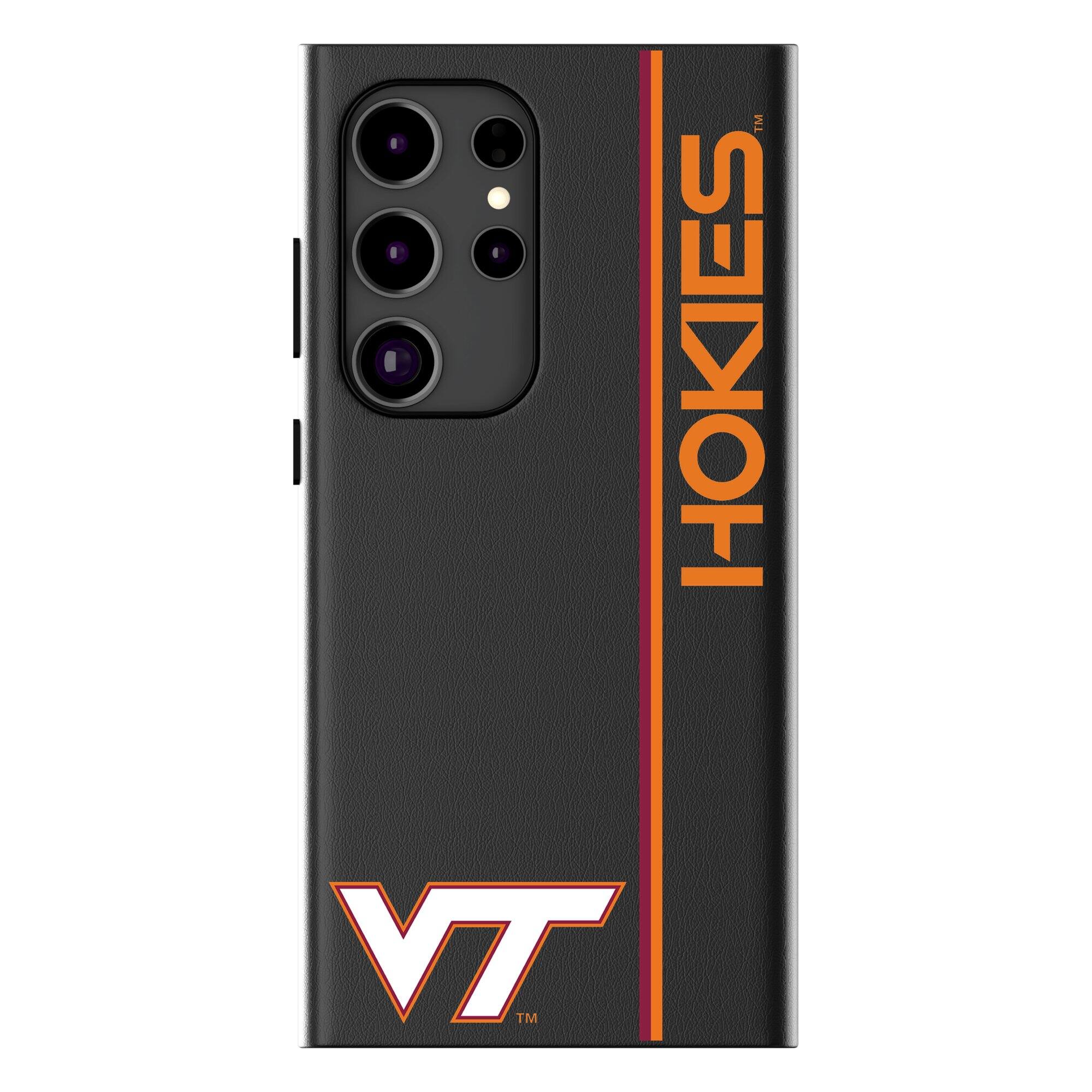 Keyscaper NCAA Virginia Tech Hokies Galaxy Magnetic Bump Case S24 Black ...