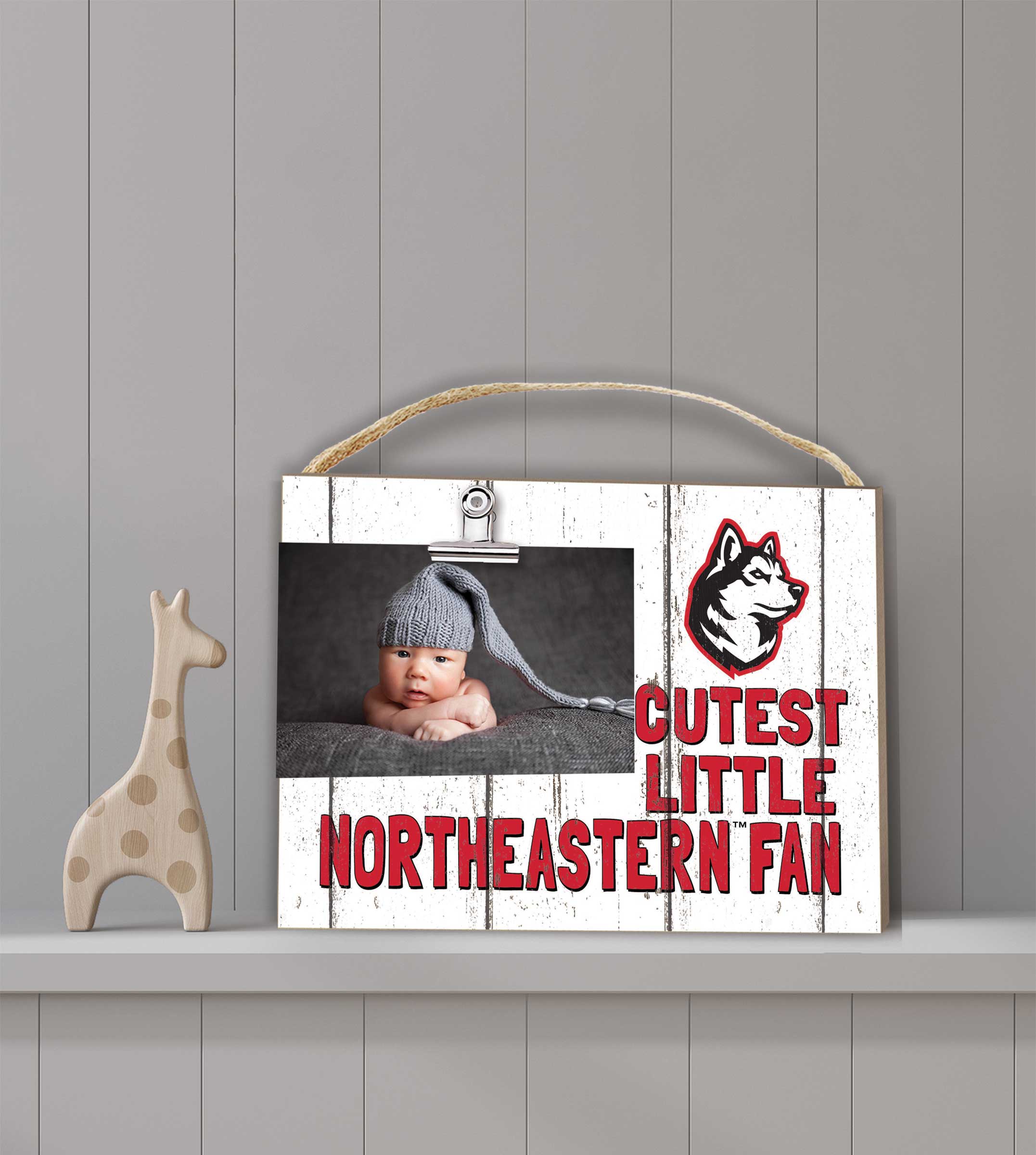 Jardine Northeastern Huskies 8'' x 10'' Cutest Little Weathered Logo ...