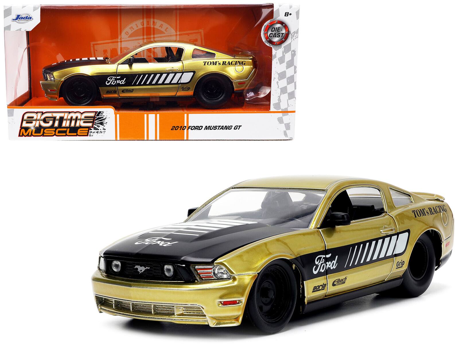 Jada 2010 Ford Mustang GT Graphics and Hood "Tom's Racing" "Bigtime ...