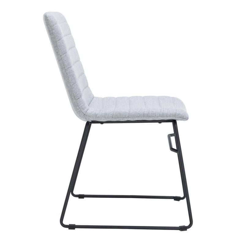 LeisureMod Zylar Office Guest Chair with PU Leather, Foam Cushion ...