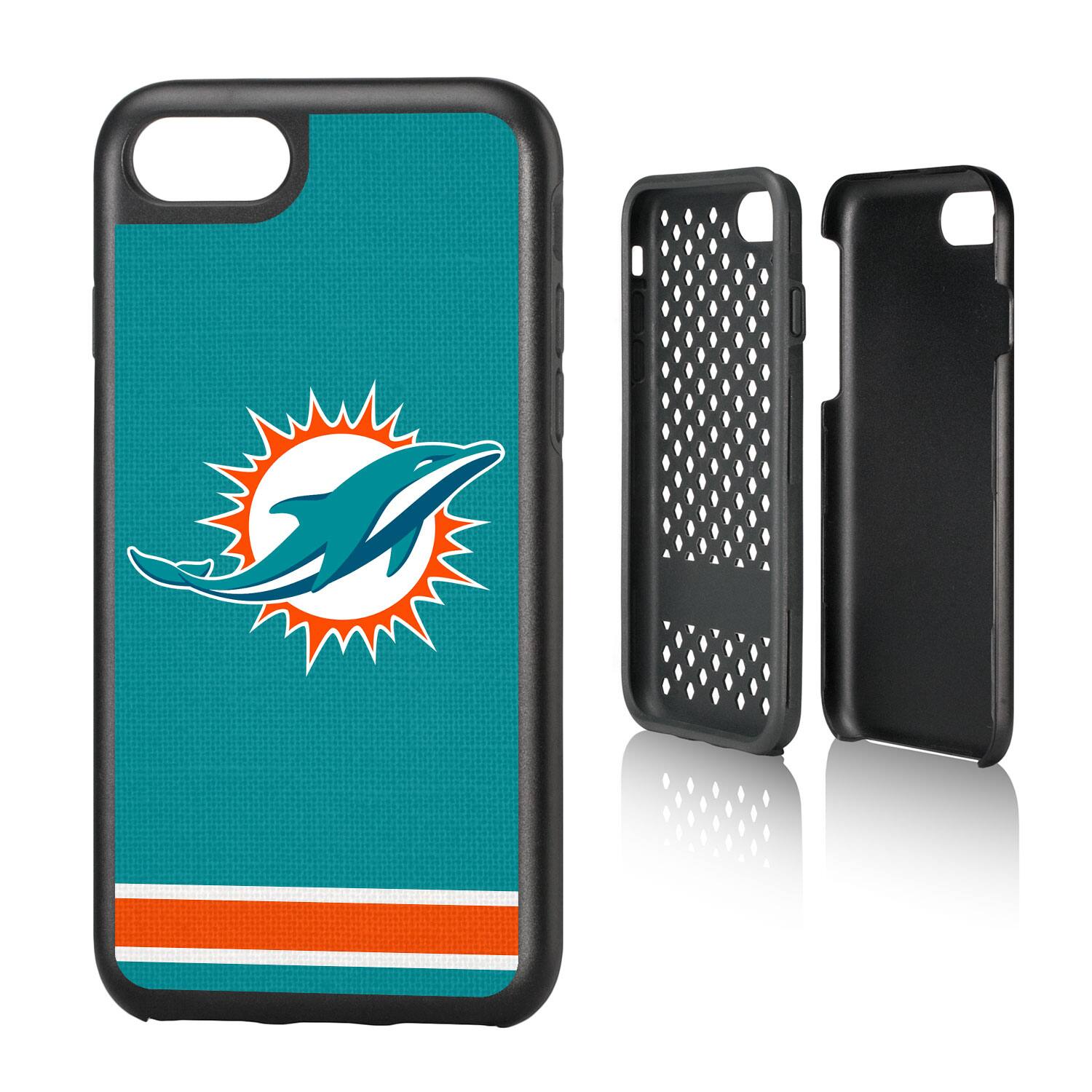 Keyscaper NFL Miami Dolphins iPhone Rugged Stripe Design Case 13 ...