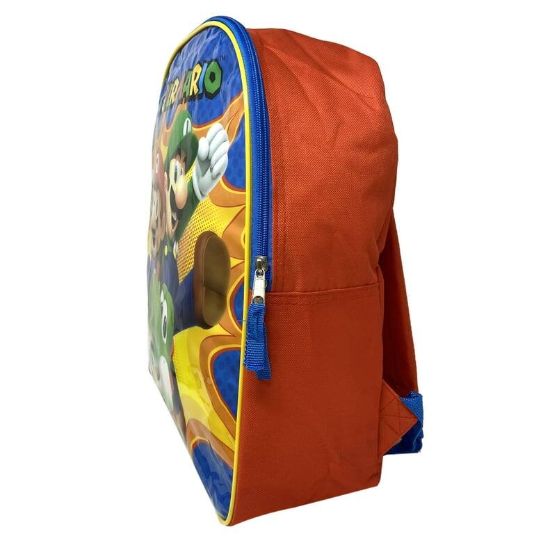 Super Mario Bros. Super Mario Bros Backpack 15" Luigi Yoshi Nintendo ...
